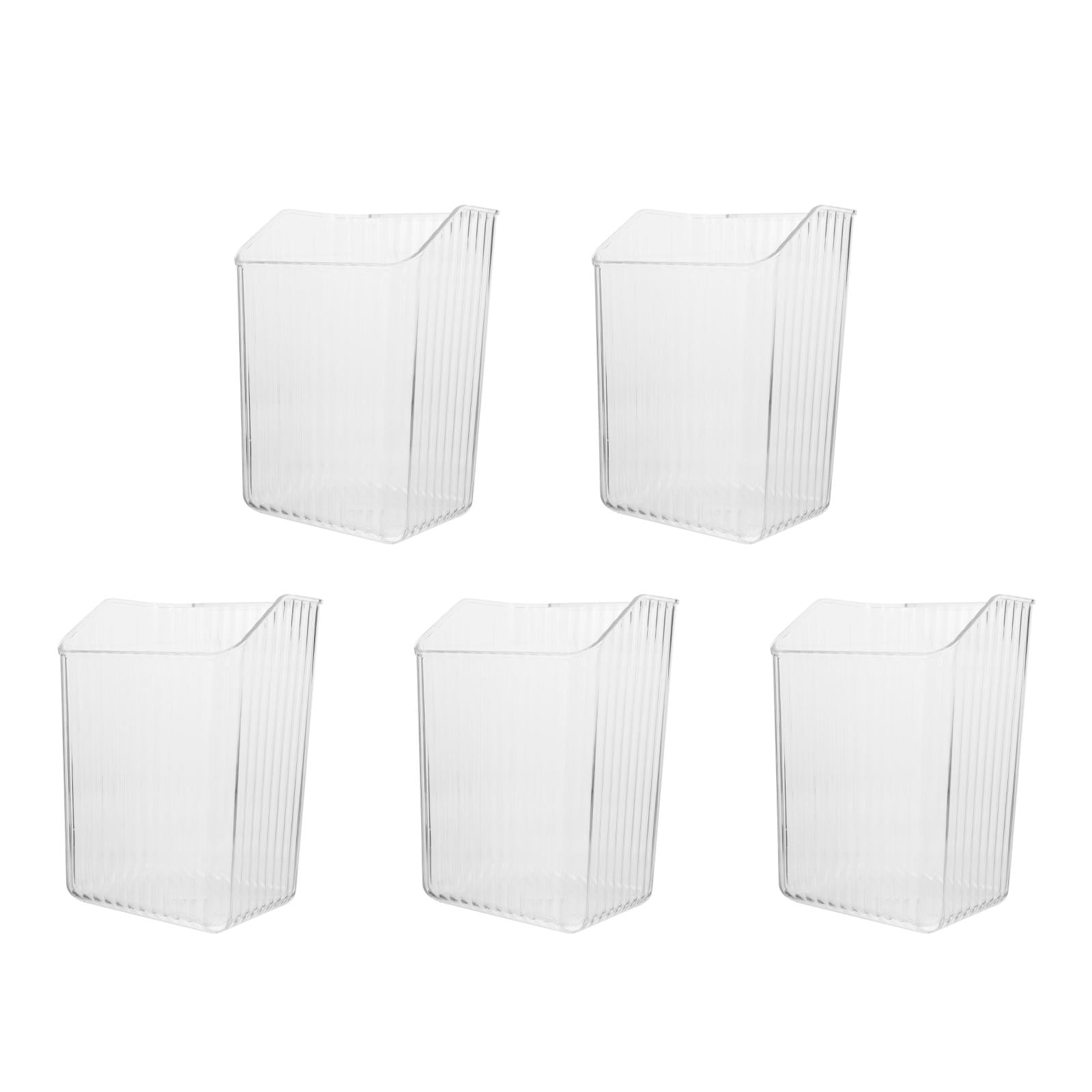 Raindrops 5pcs Door Garbage Can Hanging Small Trash Can Plastic Garbage ...