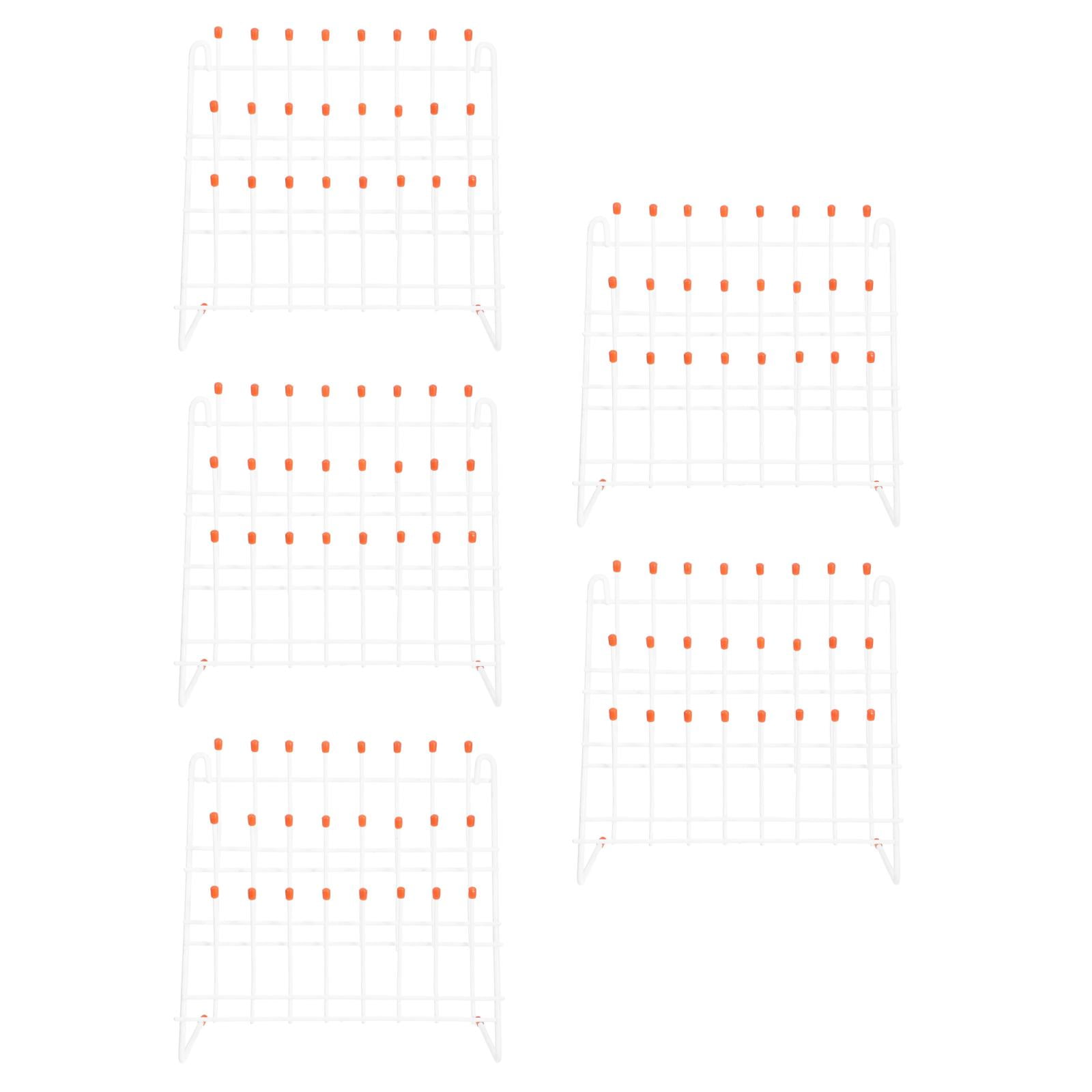 Raindrops 5pcs Drying Rack for Dripping Water Rack Test Tube Peg Rack ...
