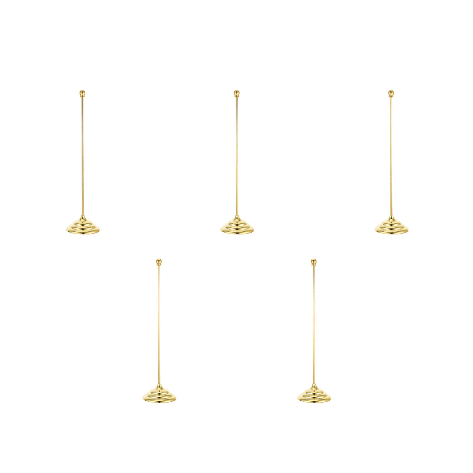 Raindrops 5pcs Flagpole Holder Iron Flag Pole Base Tabletop Flag Pole ...