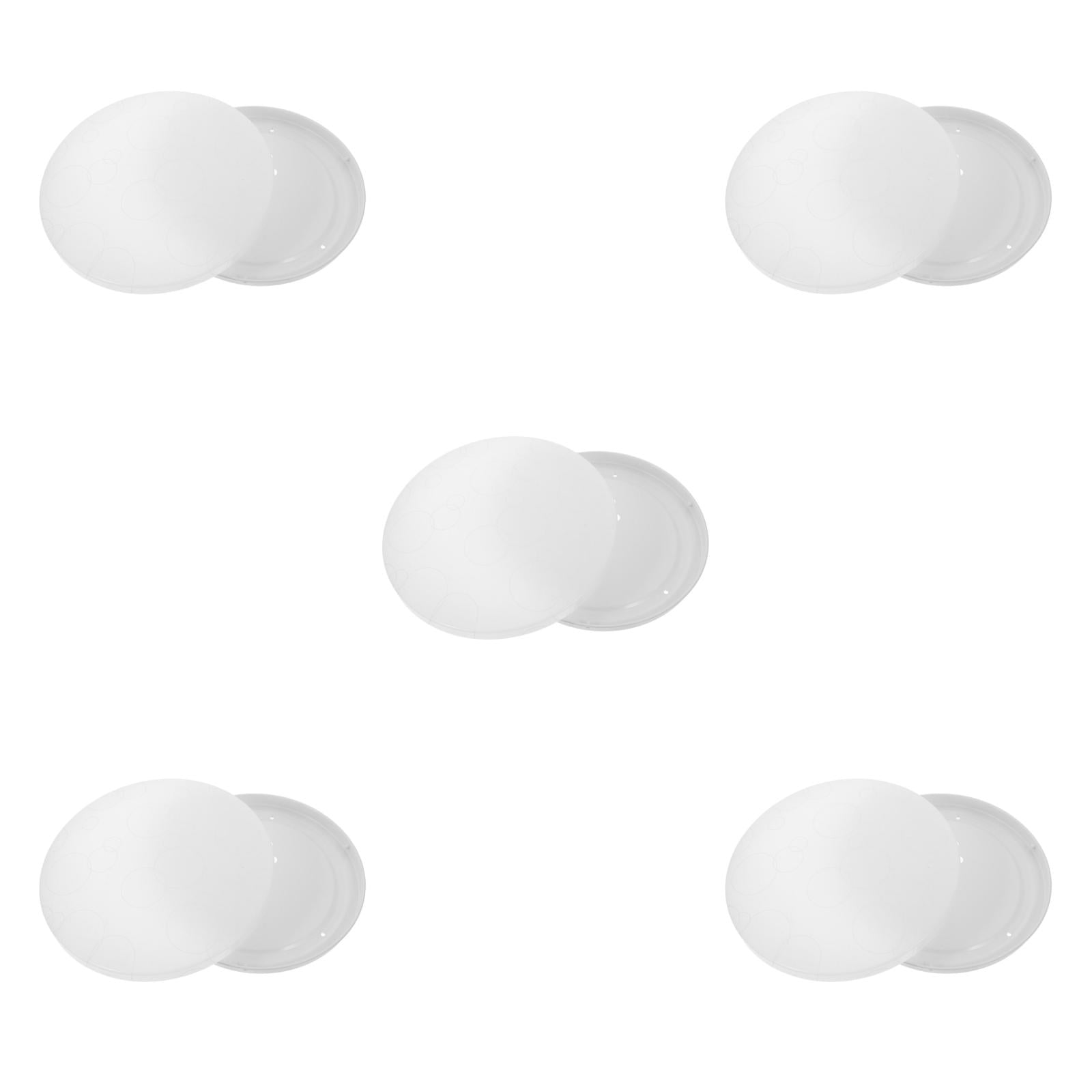 Raindrops 5pcs Flush Mount Ceiling Light Cover with Base Plastic ...
