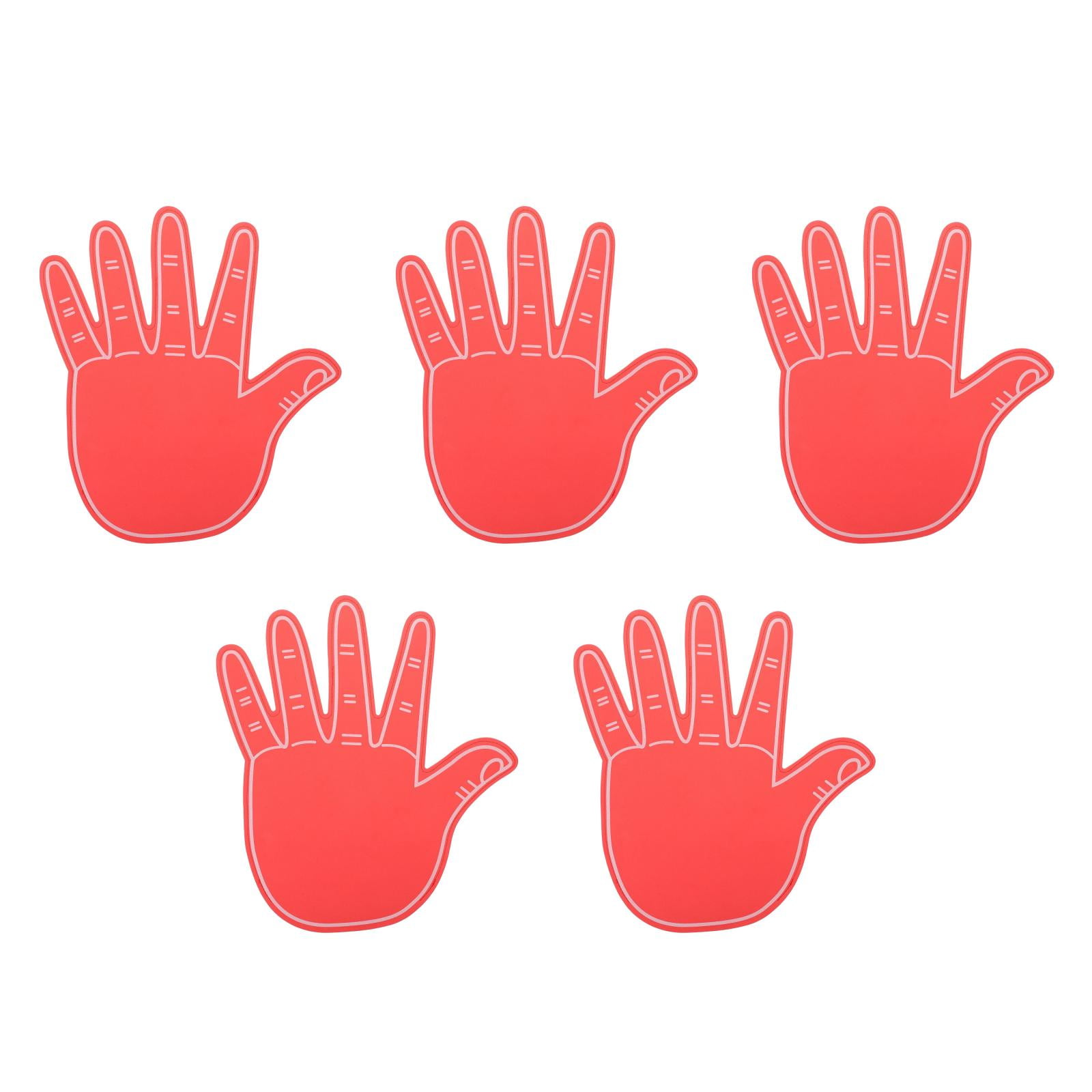 Raindrops 5pcs Giant Foam Hand Five Foam Finger Cheerleading Foam Fan ...