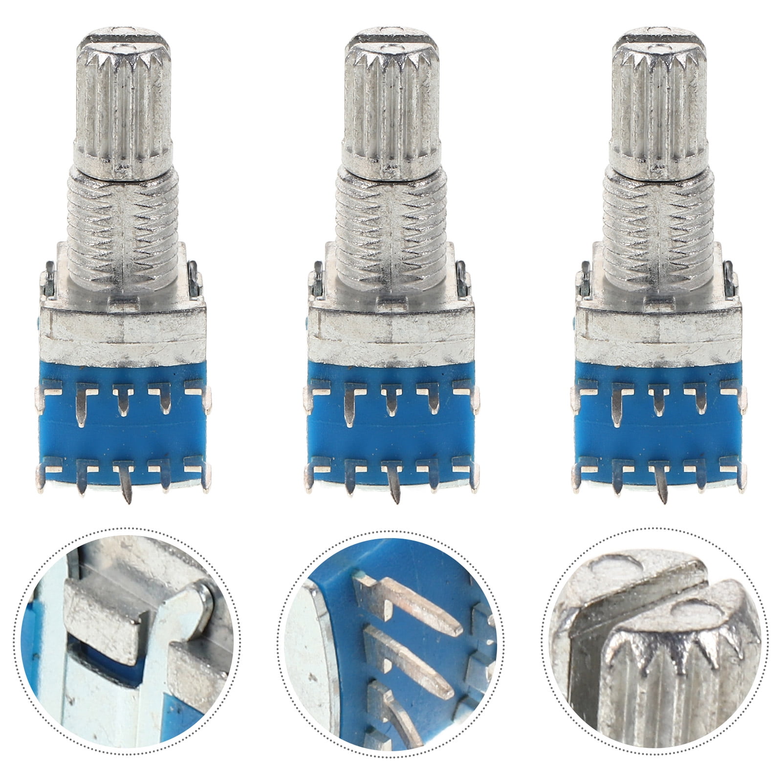 Raindrops 5pcs Lightweight Rotary Encoder Metal Body Digital ...