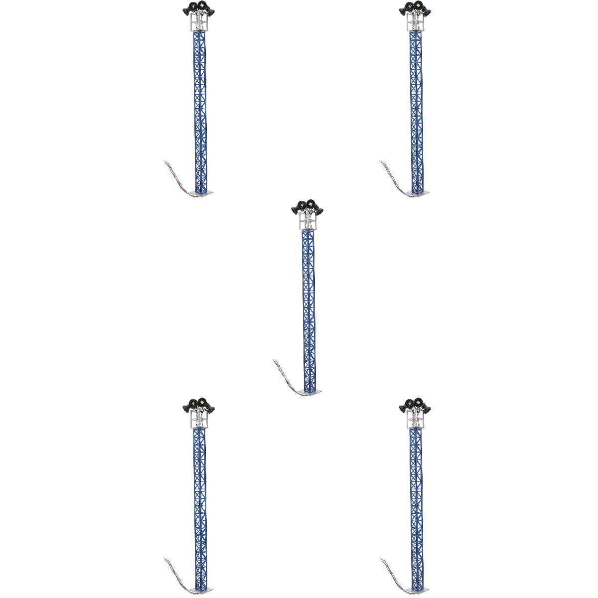 Raindrops 5pcs Luminous Traffic Signal Sand Table Landscape Layout ...