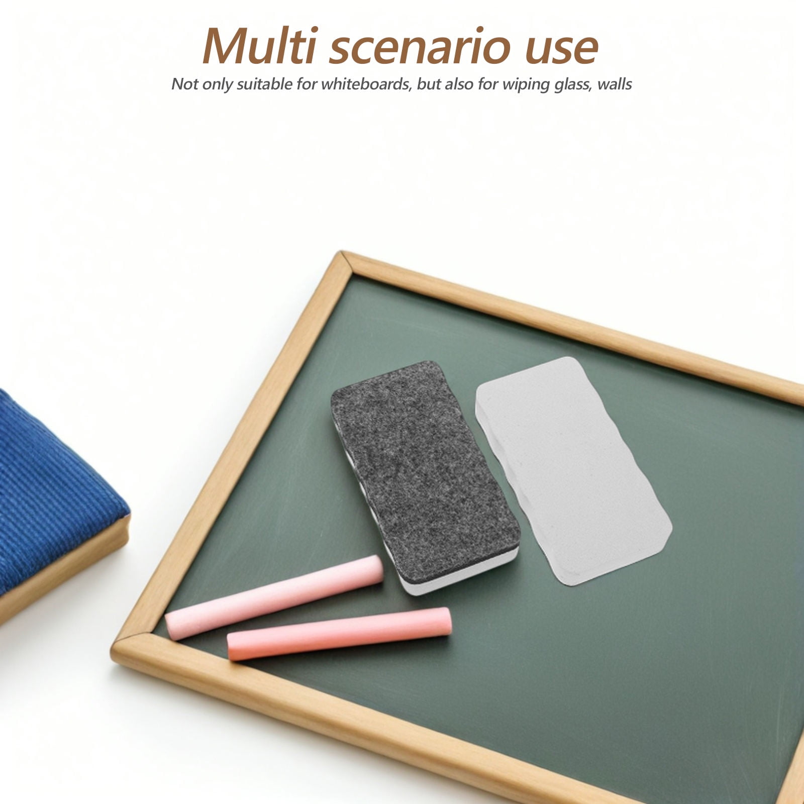 Raindrops 5pcs Magnetic Whiteboard EVA Eraser Dry Eraser Board Erasers Reusable Dry Eraser ...