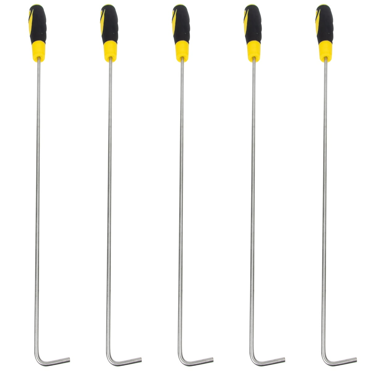 Raindrops 5pcs Manhole Hook Rubber Handle Manhole Cover Lifter Sliding ...