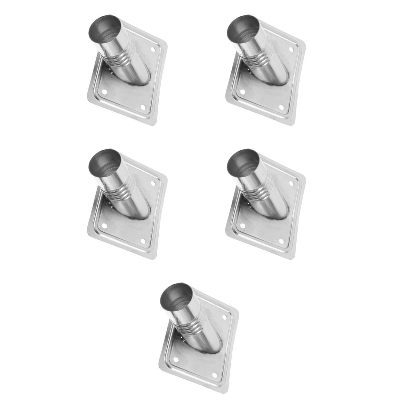 Raindrops 5pcs Metal Broom Handle Fitting Threaded End Adapter Broom ...