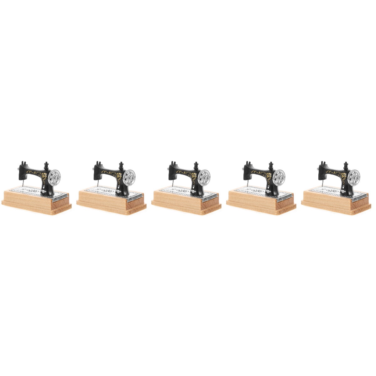 Raindrops 5pcs Mini Sewing Machine Model mini House Sewing Machine ...