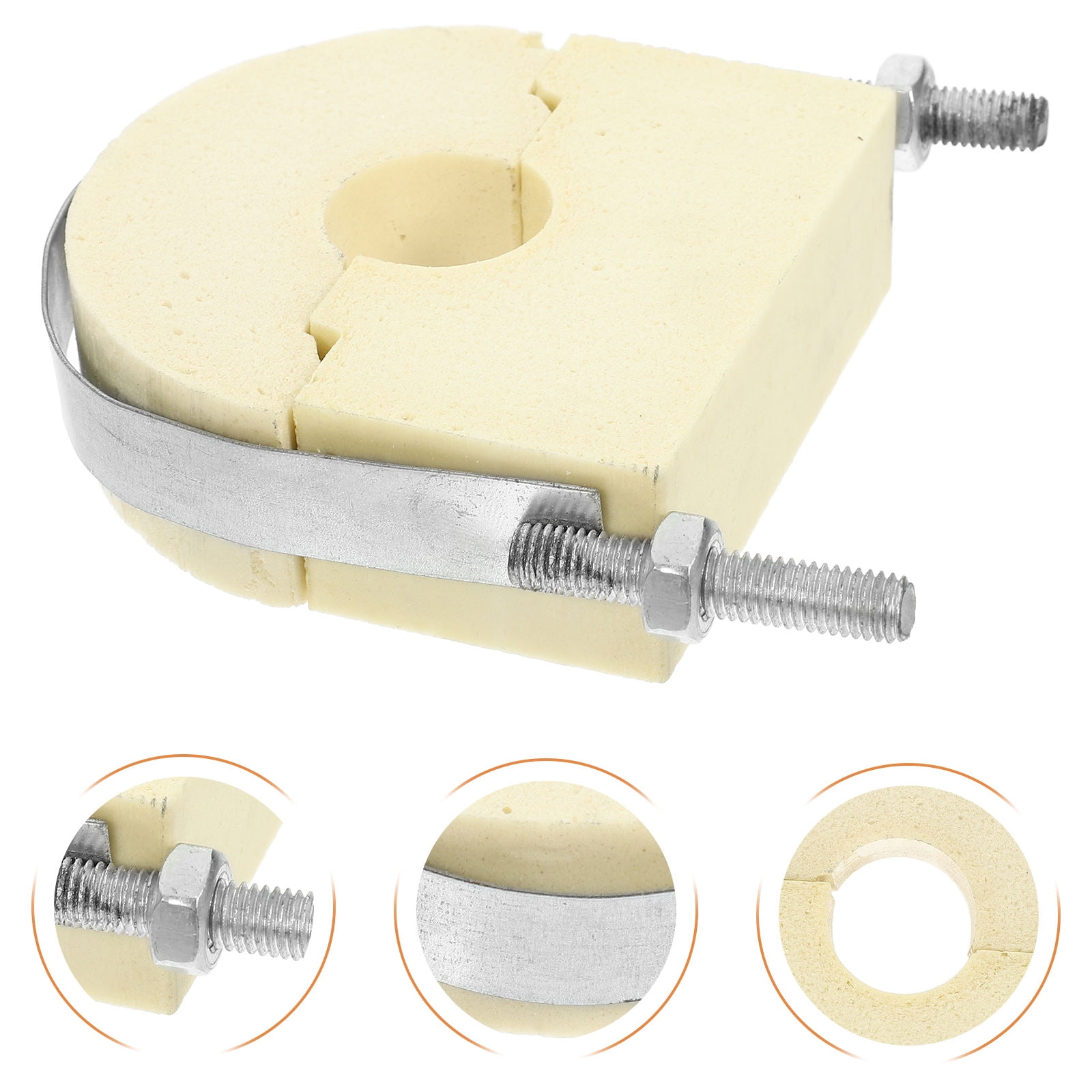 Raindrops 5pcs Pipe Strap Clamps Tubing Clamps Heavy Duty Pipe Strap ...