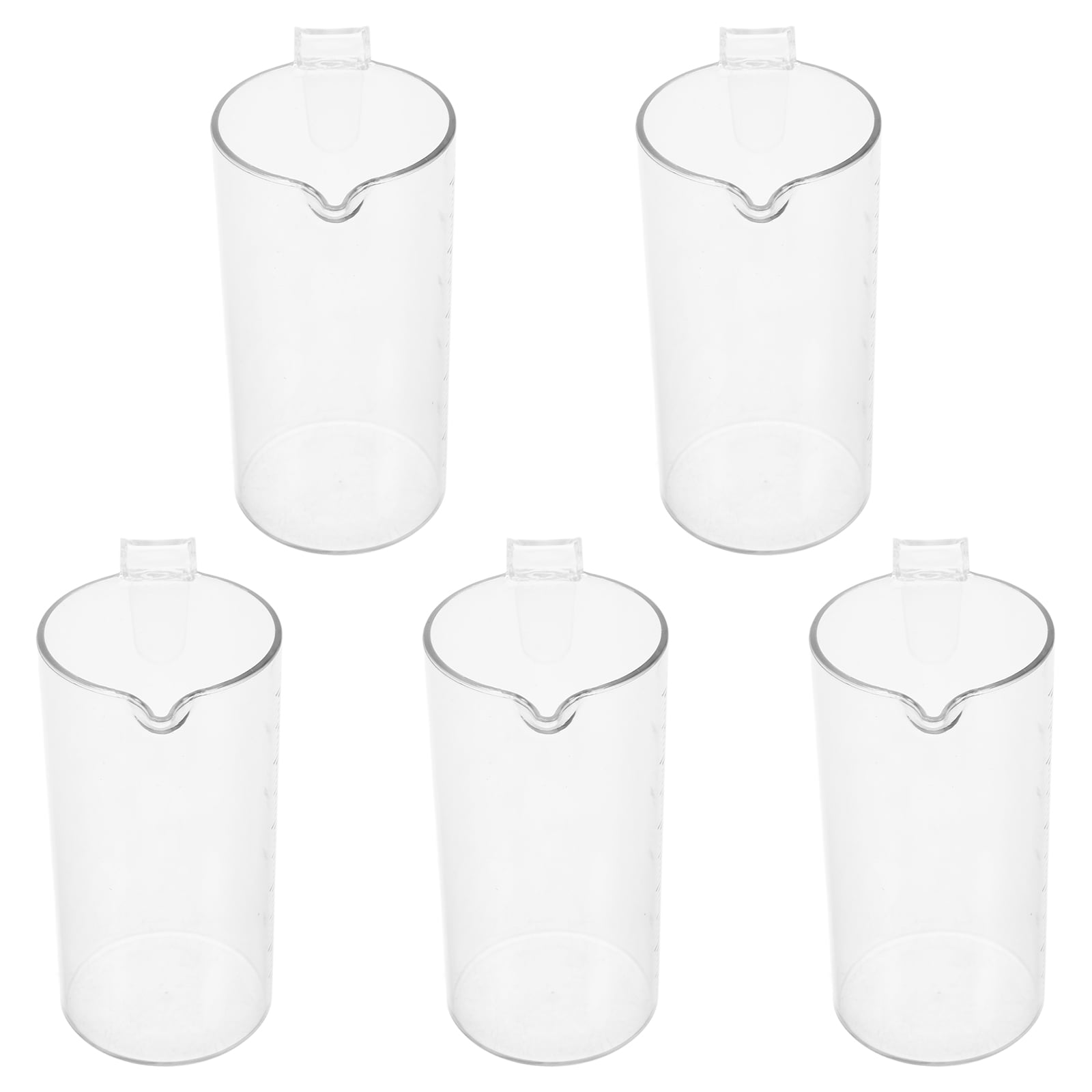 Raindrops 5pcs Plastic Measuring Cup with Scale Hair Dye Measuring Cup ...