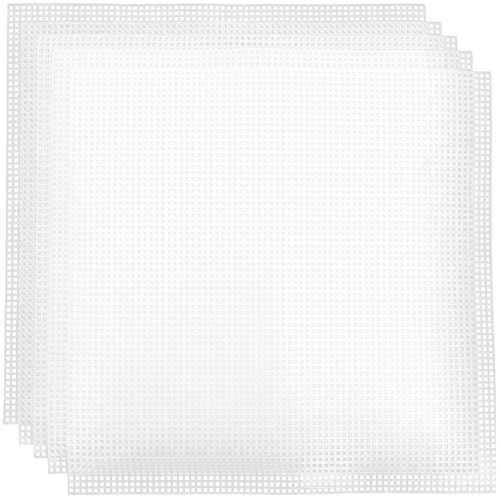 Raindrops 5pcs Plastic Mesh Sheets For Diy Bag Crafting Plastic Canvas ...