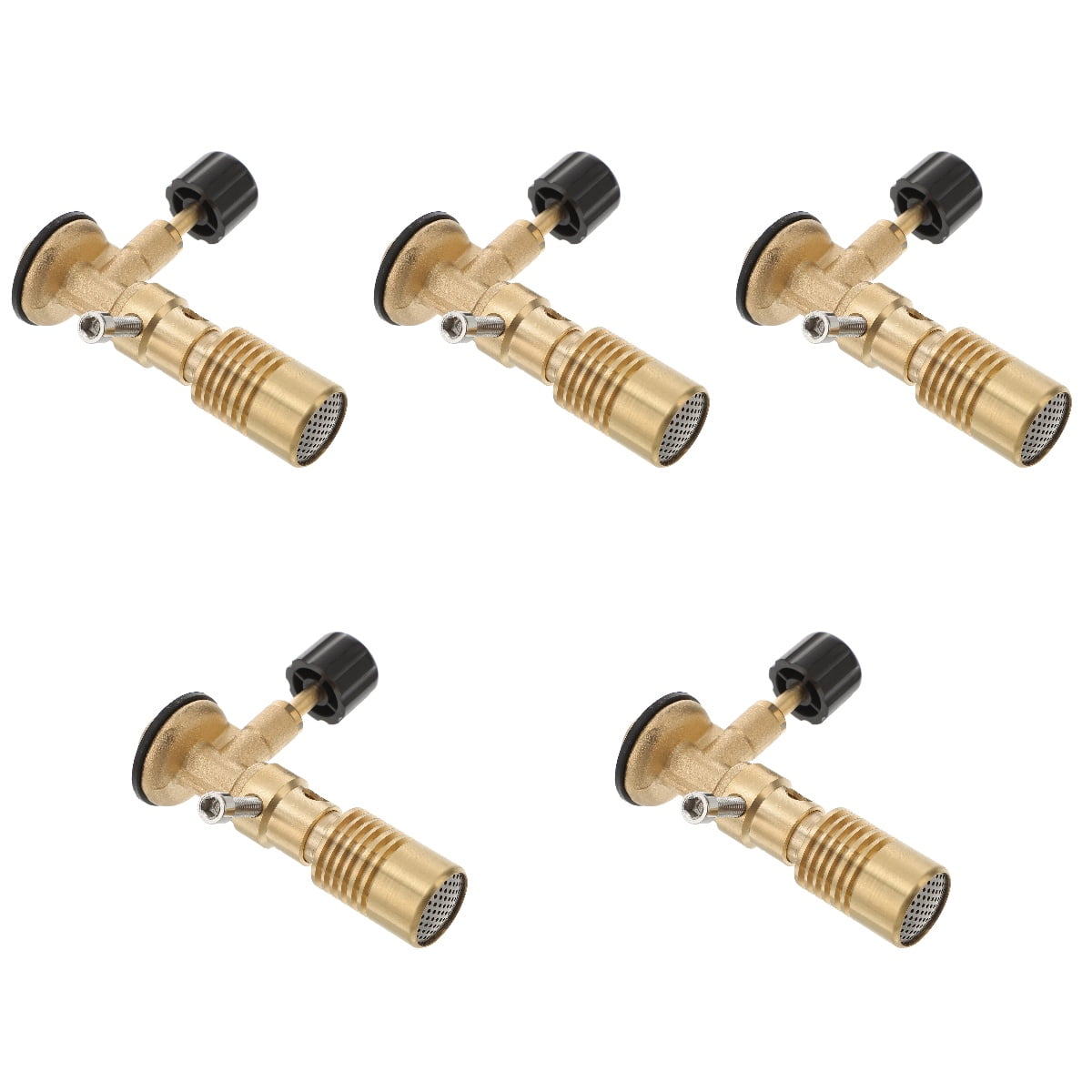 Raindrops 5pcs Premium Brass Bunsen Burner Portable Laboratory Burner ...