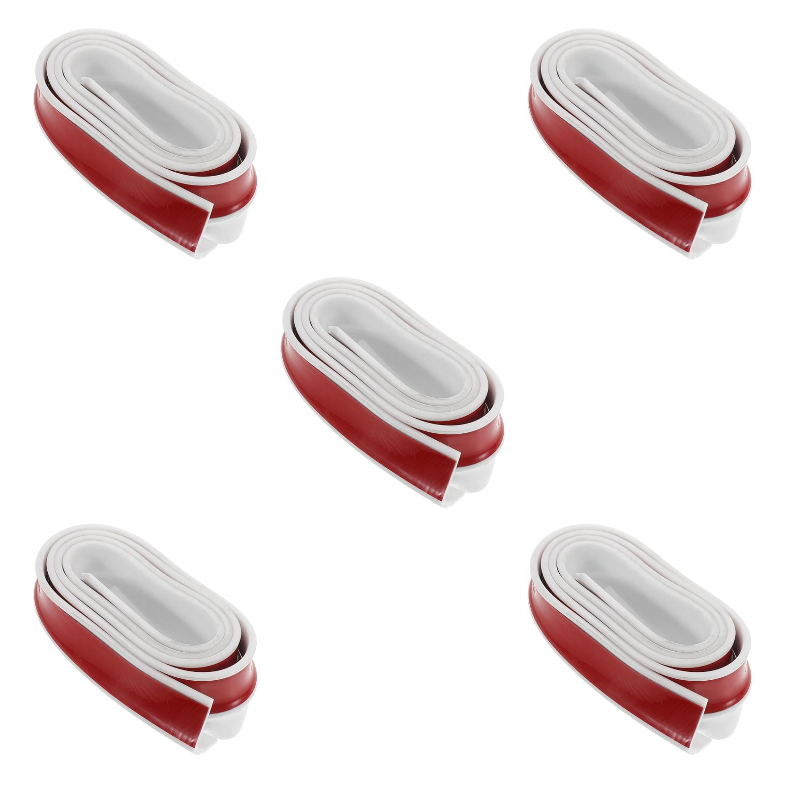 Raindrops 5pcs RV Rain Gutter Plastic Drip Rail with Silicone Gap Seal ...