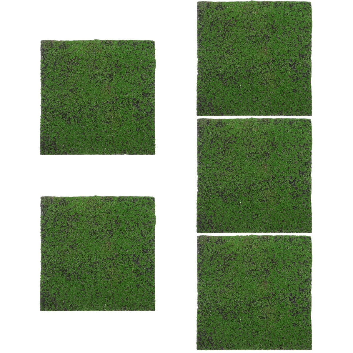 Raindrops 5pcs Simulation Fake Moss Fake Turf Moss Micro Landscape Turf ...