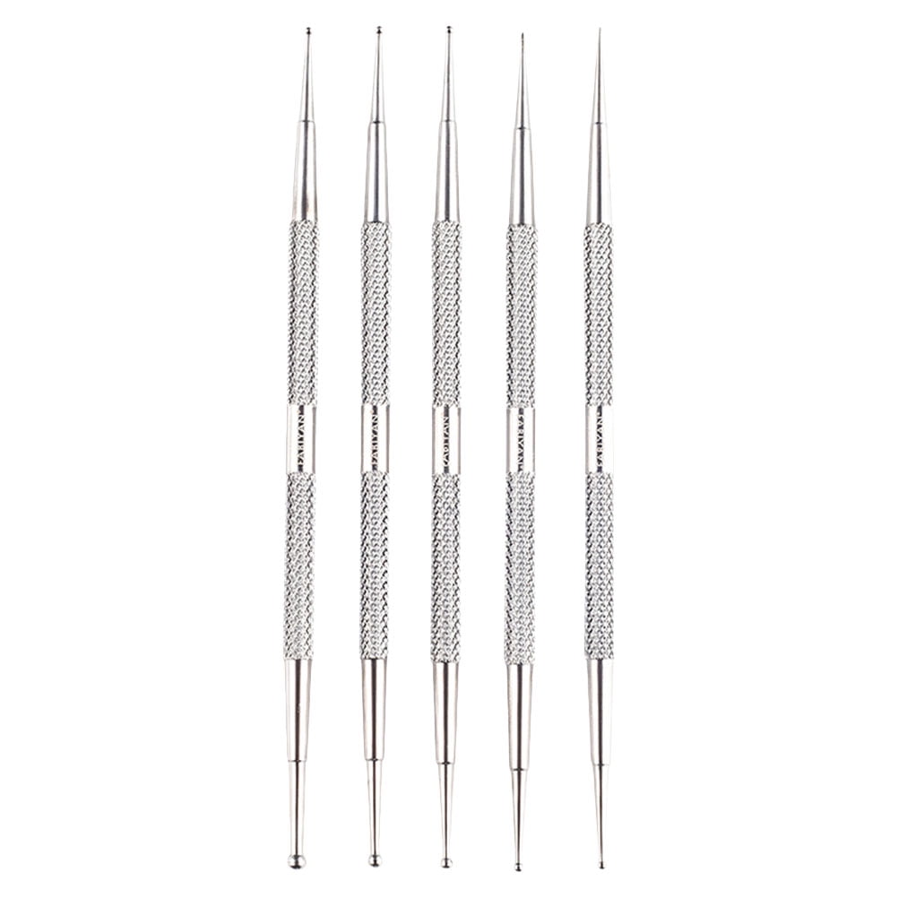 Raindrops 5pcs Stainless Steel Dotting Pens for Nails, Rocks, Crafts ...