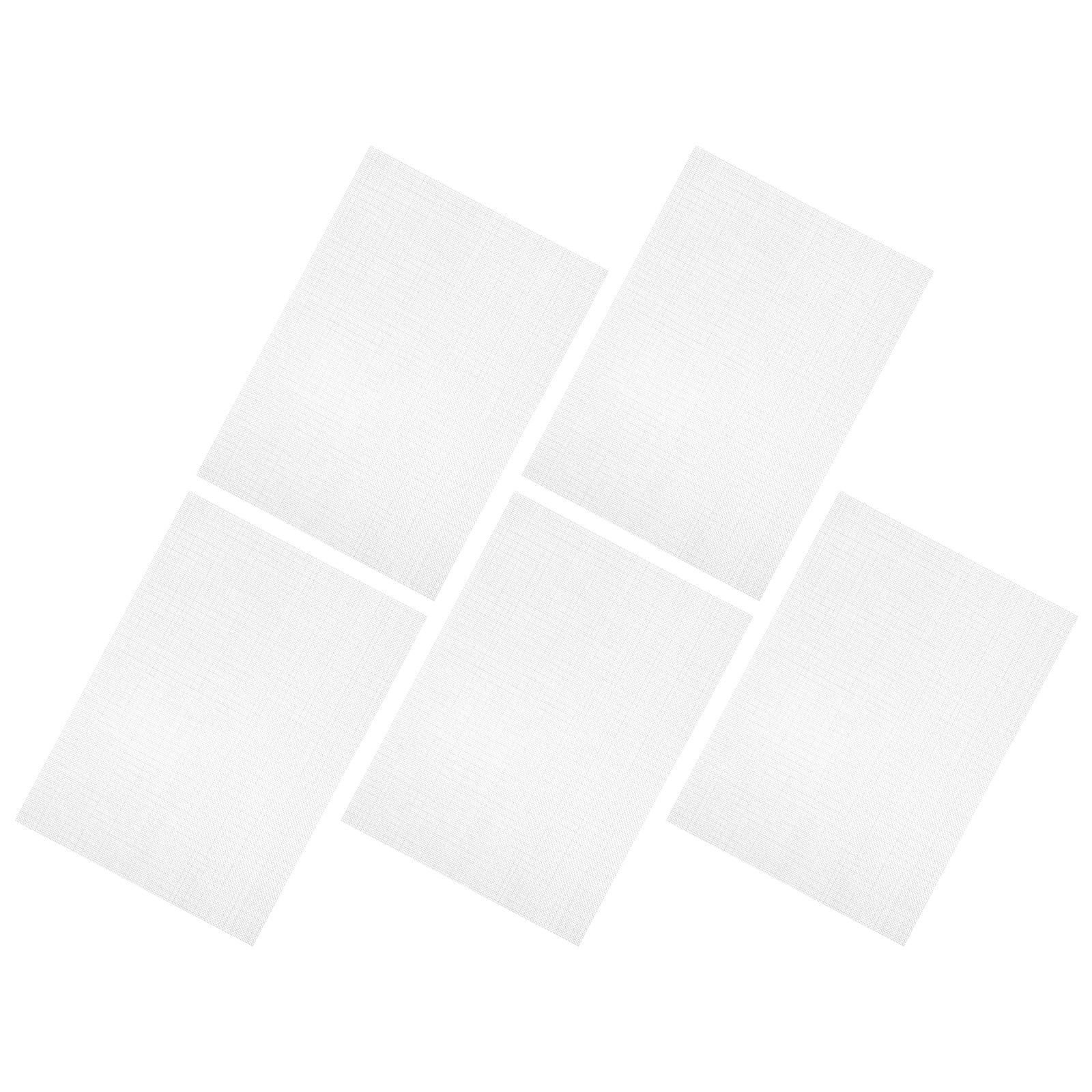 5pcs Stainless Steel Woven Mesh Sheets for DIY Projects Vent Window ...