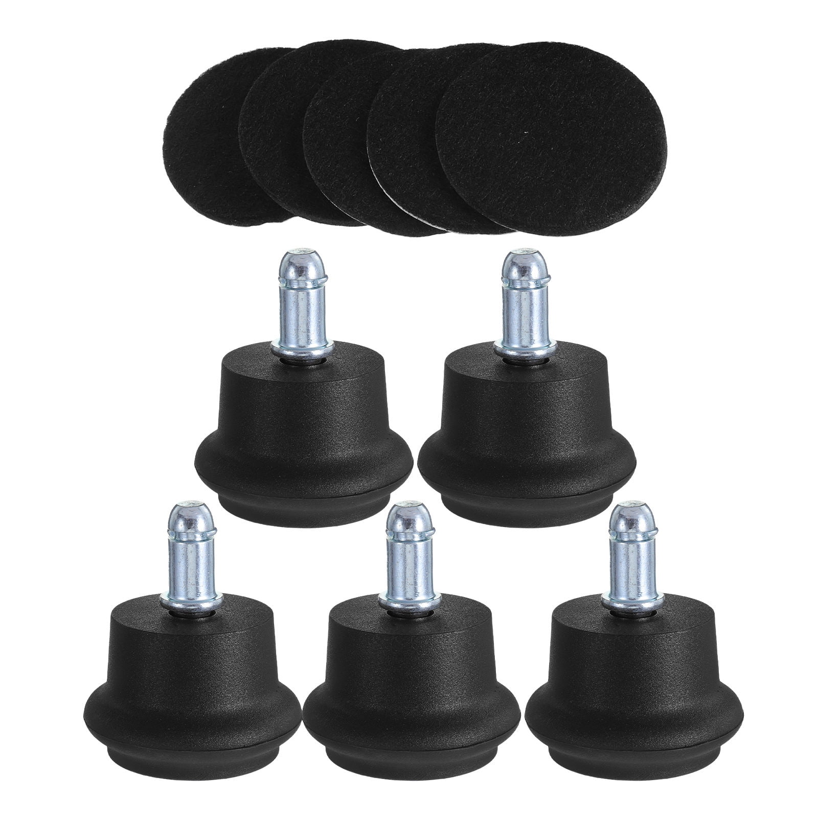 Raindrops 5pcs Stationary Castors for Office Chair Swivel Caster Wheels ...
