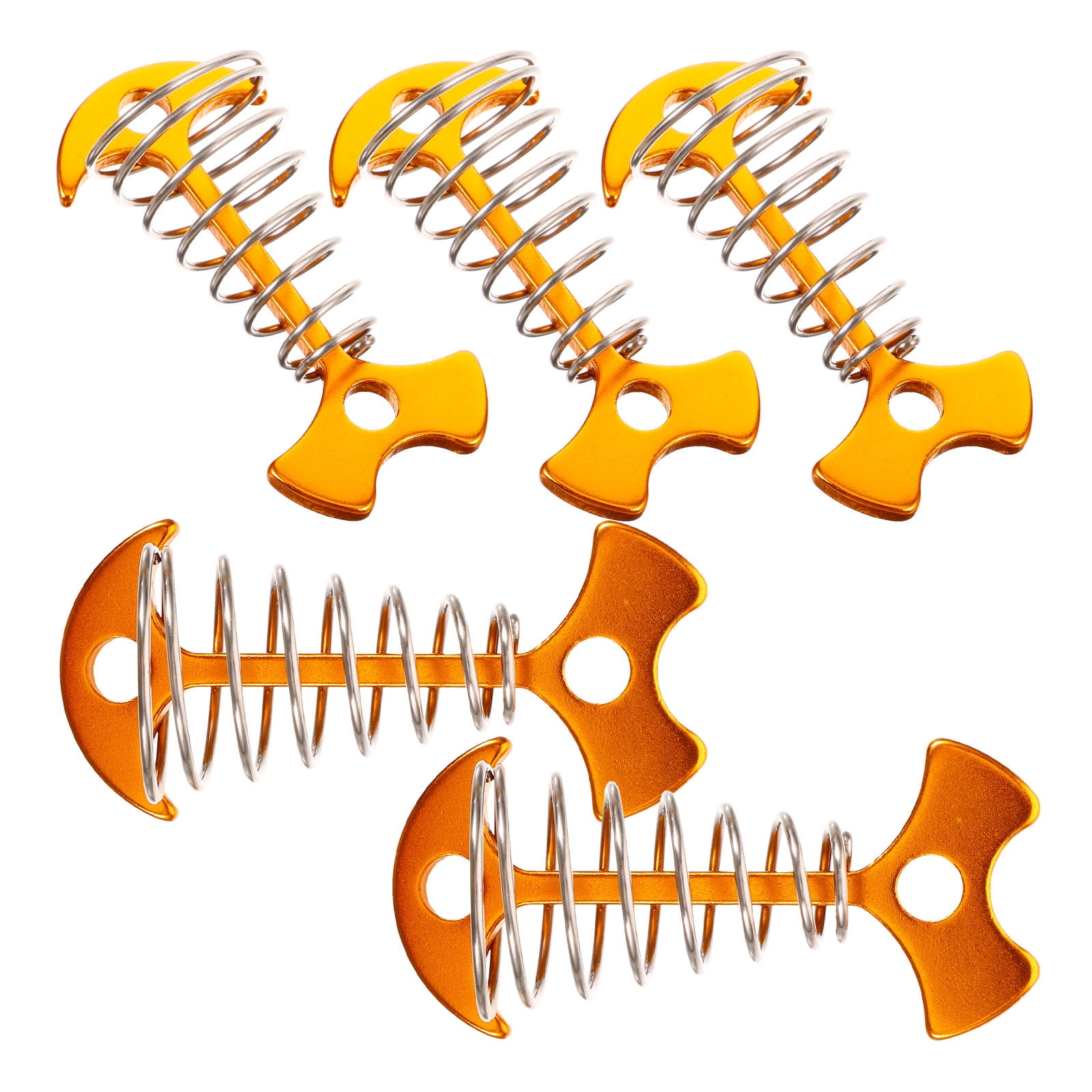 Raindrops 5pcs Tent Rope Tensioners Practical Tent Fixed Buckles Spring ...