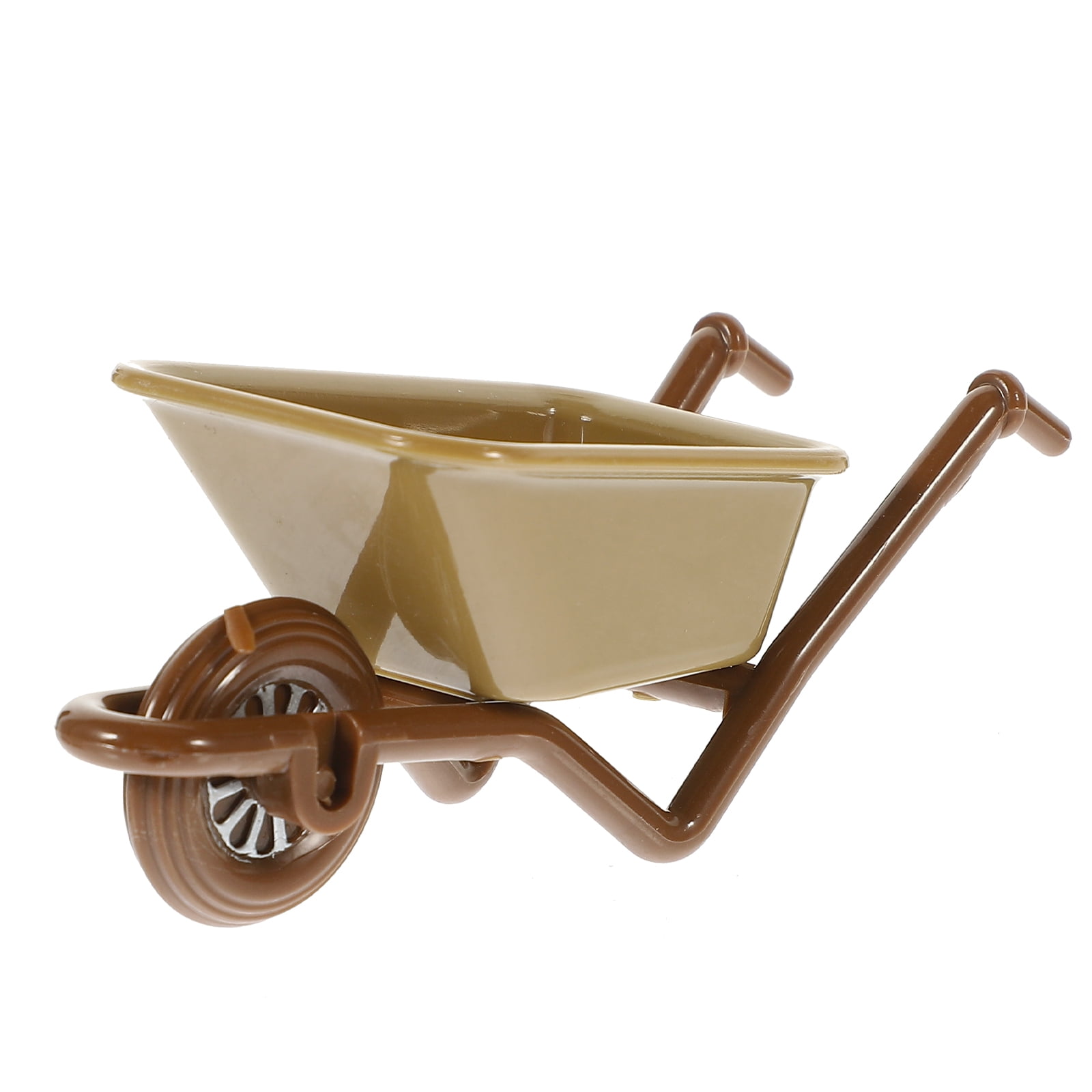 Raindrops 5pcs Tiny Cart Model Mini Garden Trolley Model Miniature Cart ...