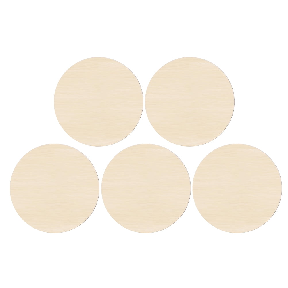 Raindrops Unfinished Wood Circles for Crafts Blank Wood Rounds for DIY ...