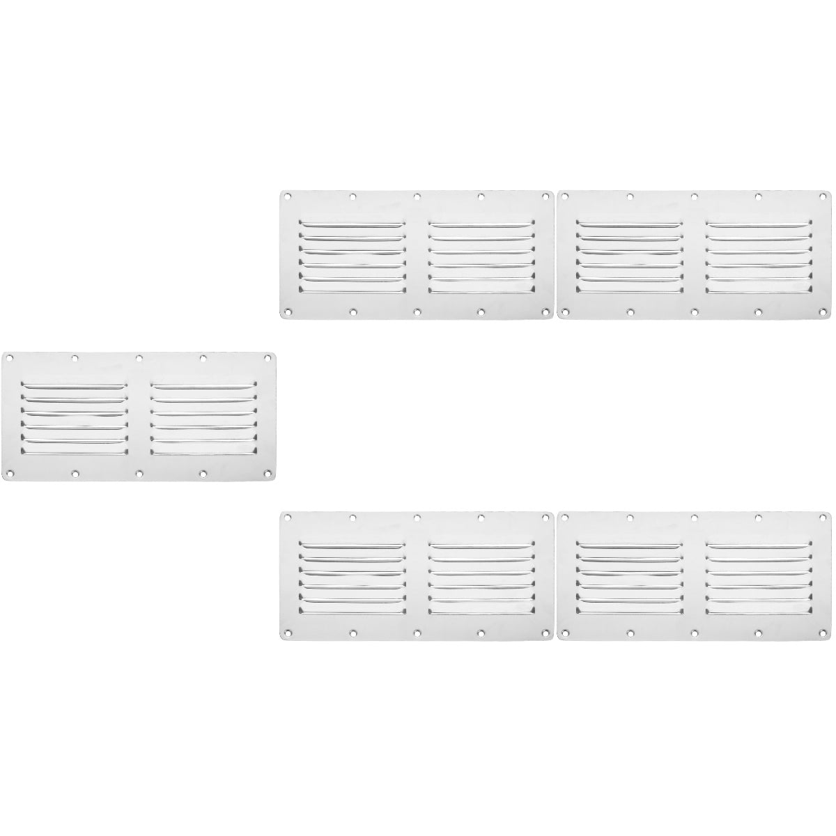 Raindrops 5pcs Ventilation Vent Cover Cabinet Ventilation Grille Vents ...