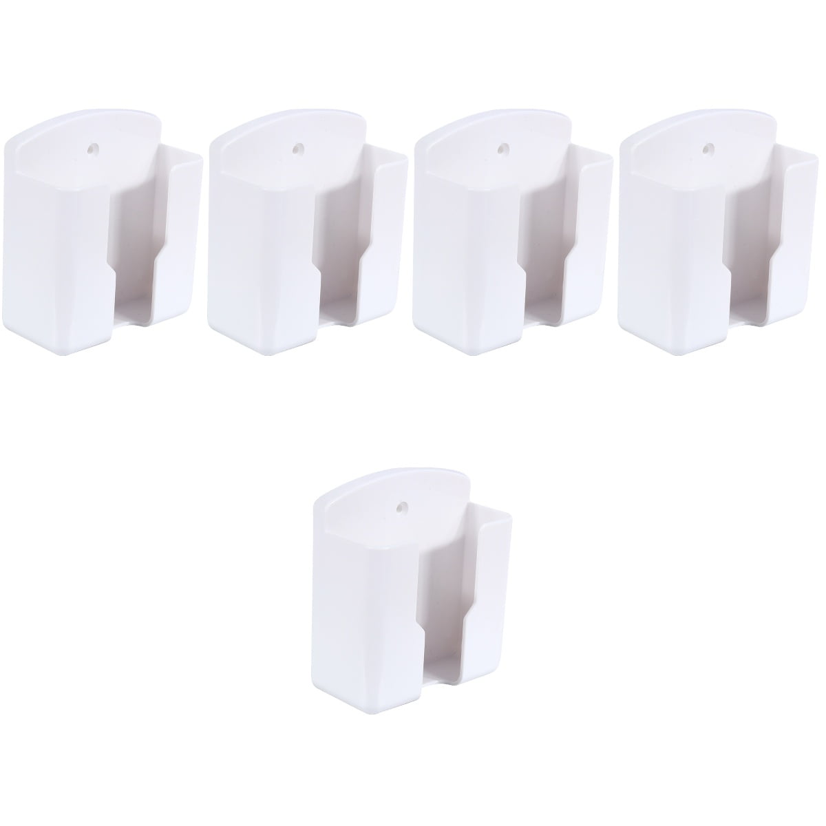 Raindrops 5pcs Wall Mount Holders Media Organizer Wall Adhesive Remote ...