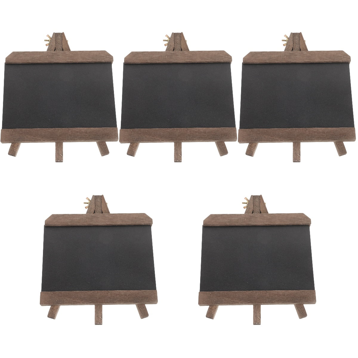 Raindrops 5pcs Wood Memo Chalkboard Bar Desktop Message Board Memo Sign ...