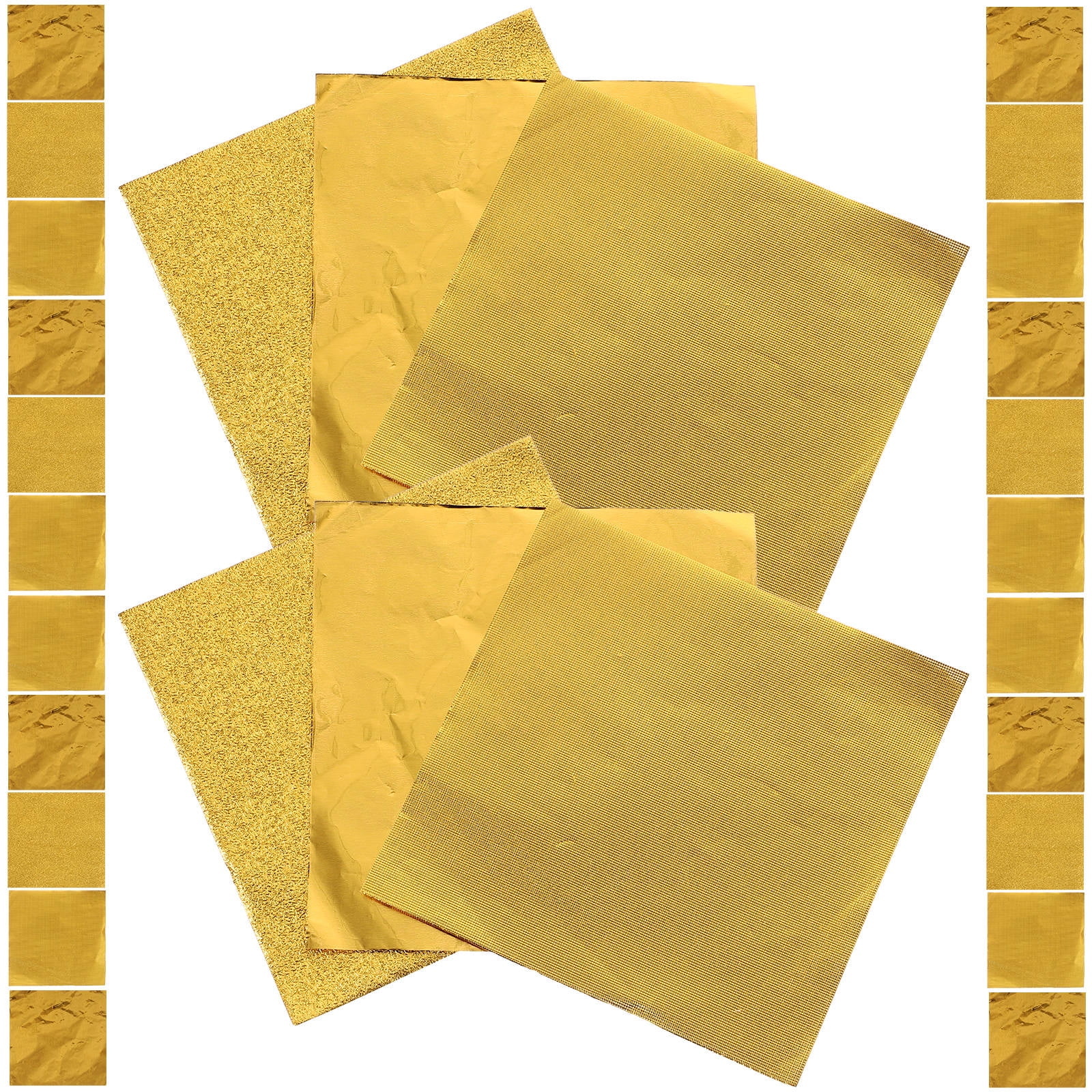 Raindrops 6 Bags Golden Square Chocolate Wrapper for Festive and Daily ...