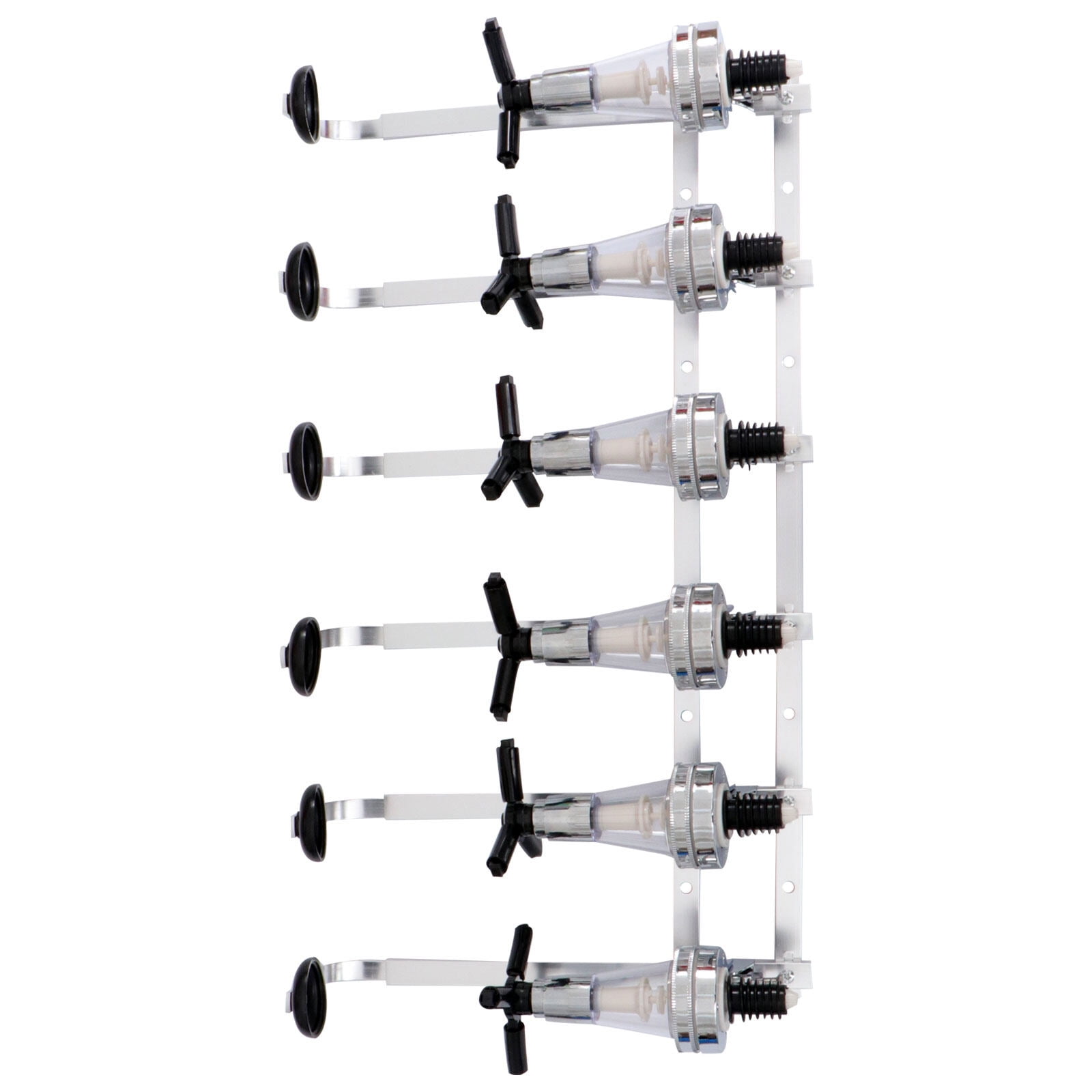 Raindrops 6 -Bottle Wine Party Drink Wall Bracket Dispenser - Walmart.com