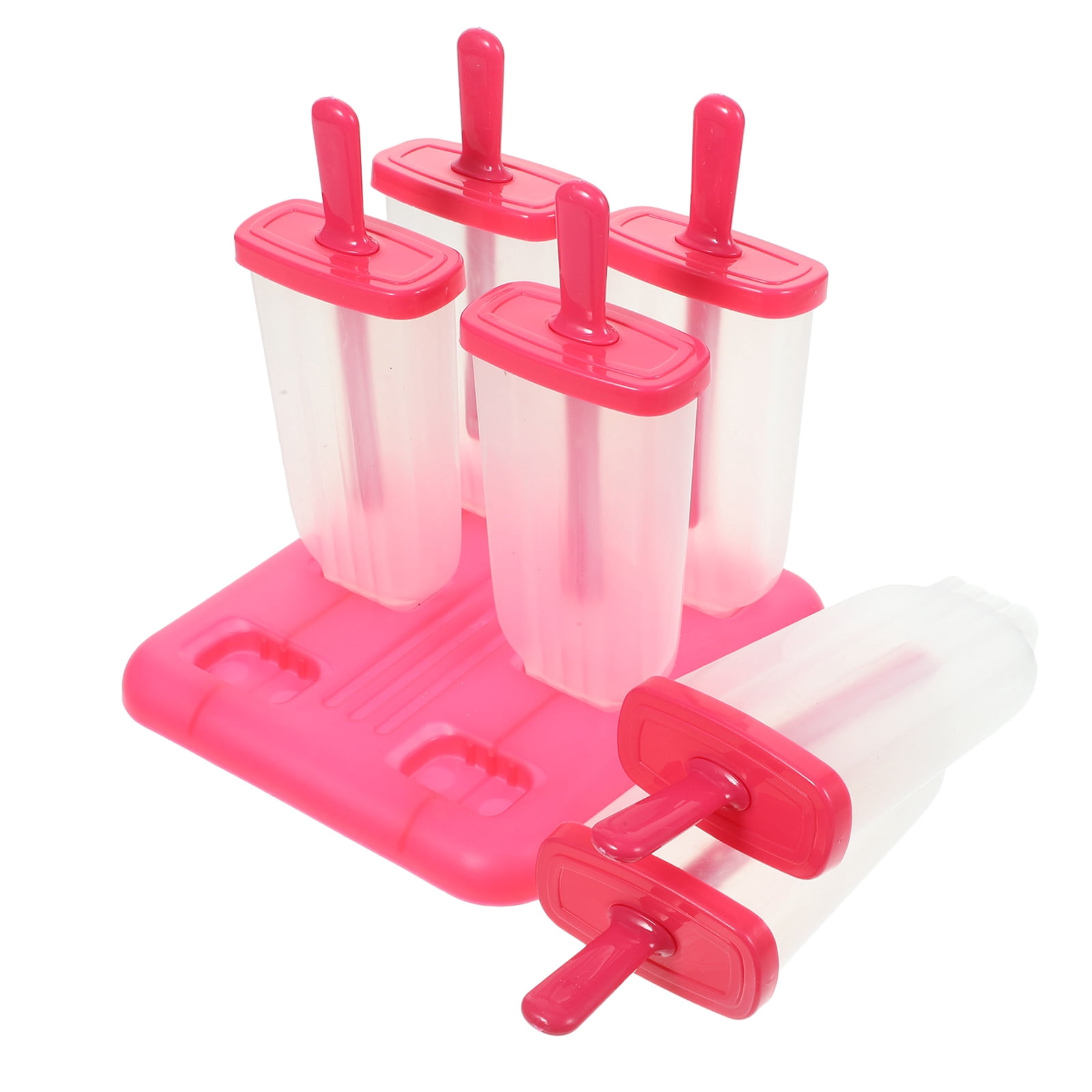 Raindrops 6 -Cell Ice Lolly Molds Cream Makers Novelty Cube Tray Child ...