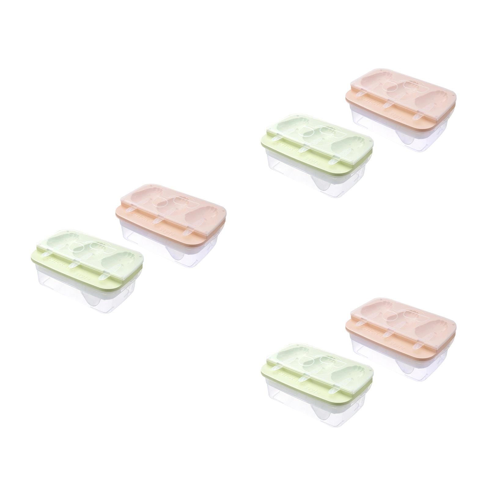 Raindrops 6 PCS Chicken-Shaped Ice Cube Trays Cartoon Chick Shape Ice ...