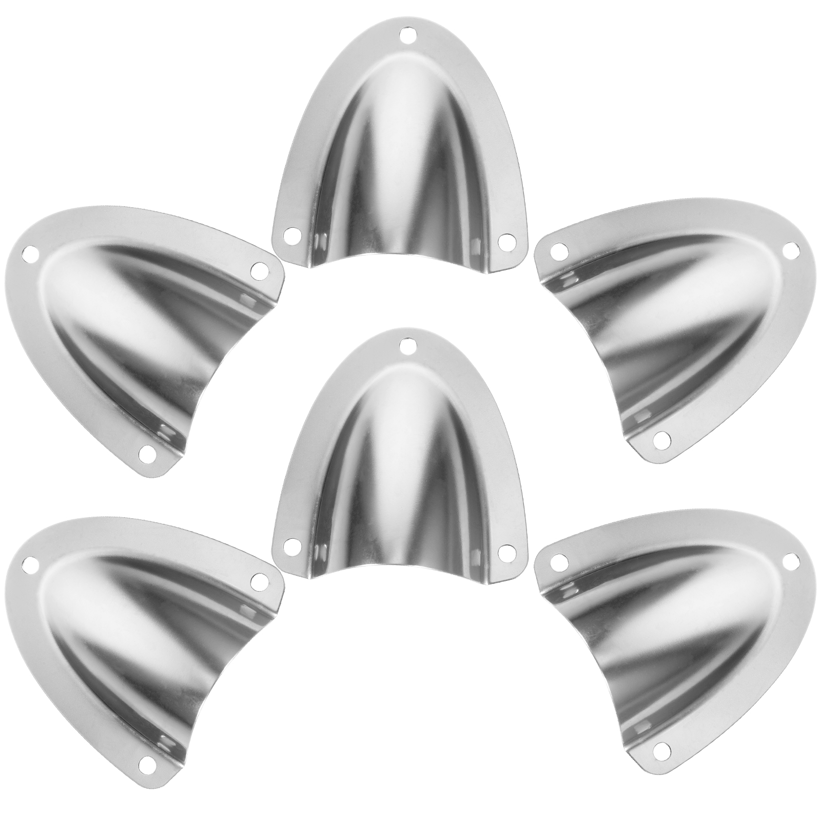 Raindrops 6 PCS Dryer Vent Cover Pipe Ventilation Exhaust Locker Vents ...