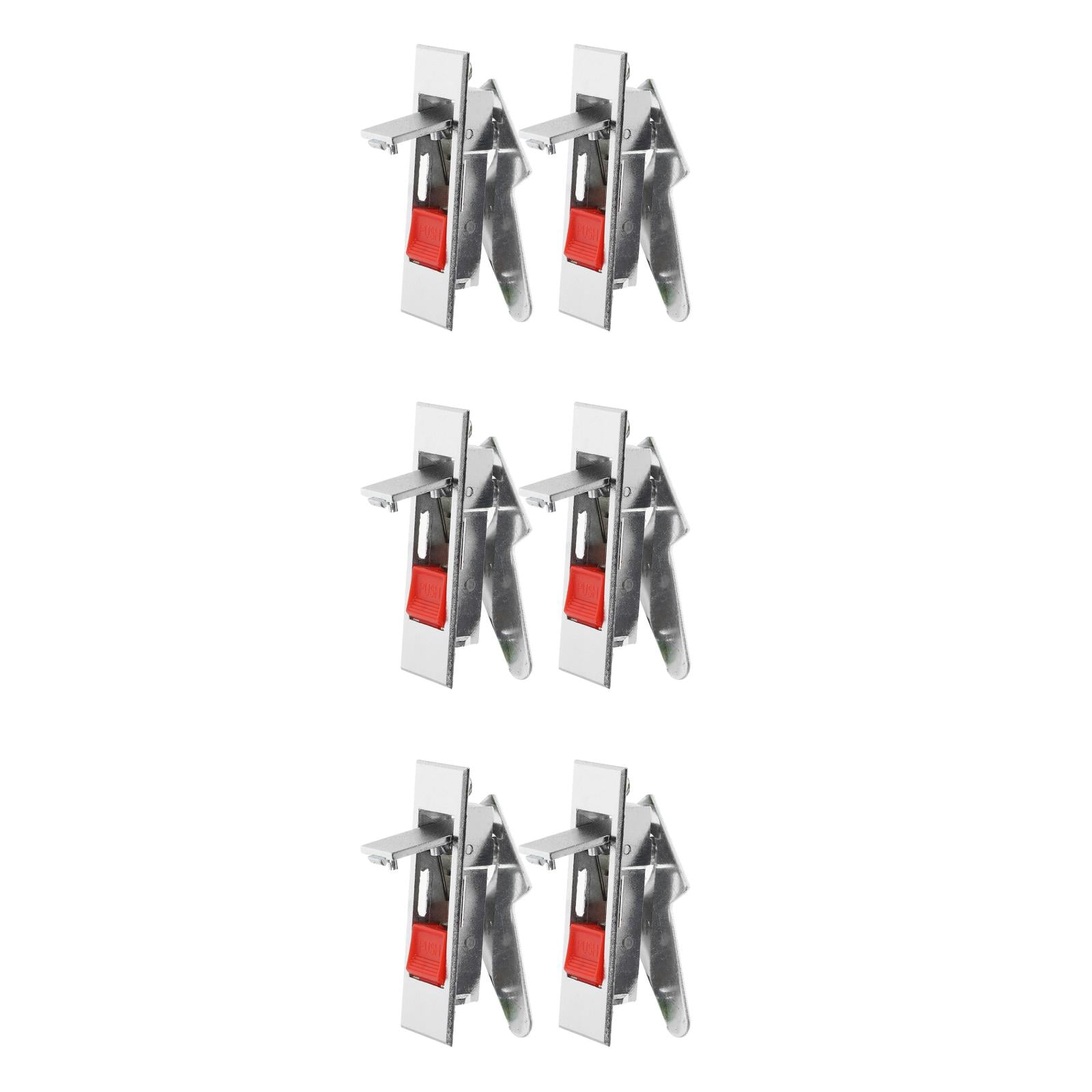 Raindrops 6 PCS Electric Cabinet Panel Lock Push Button Door Cam Locks ...