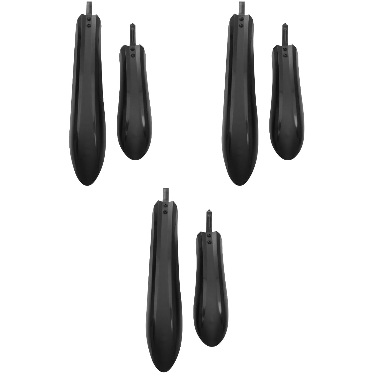 Raindrops 6 PCS Mud Guard Bike Guard Lengthen Mountain Bike Fast ...