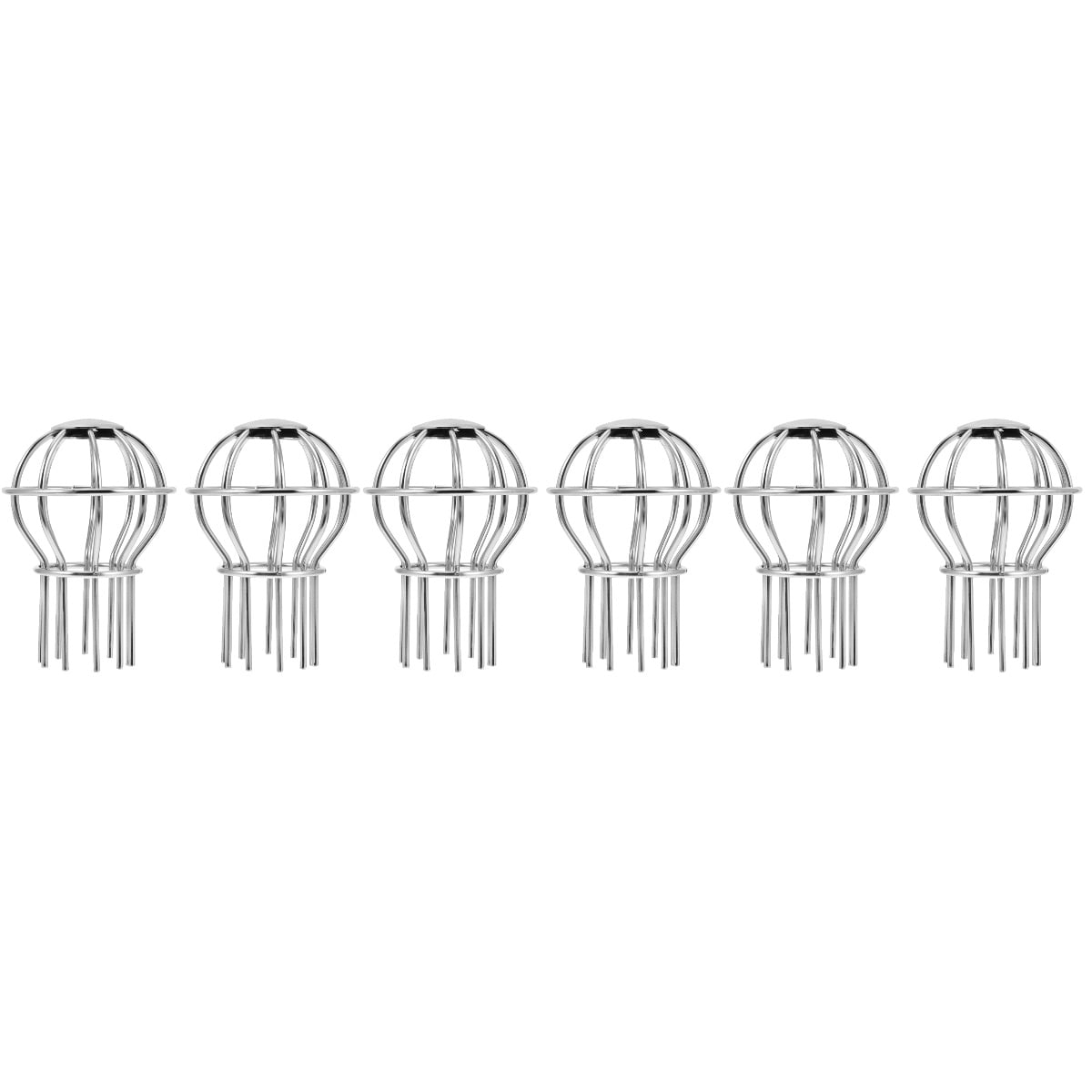 Raindrops 6 PCS Stainless Steel Drain Outdoor Roof Anti- Blocking Cap ...