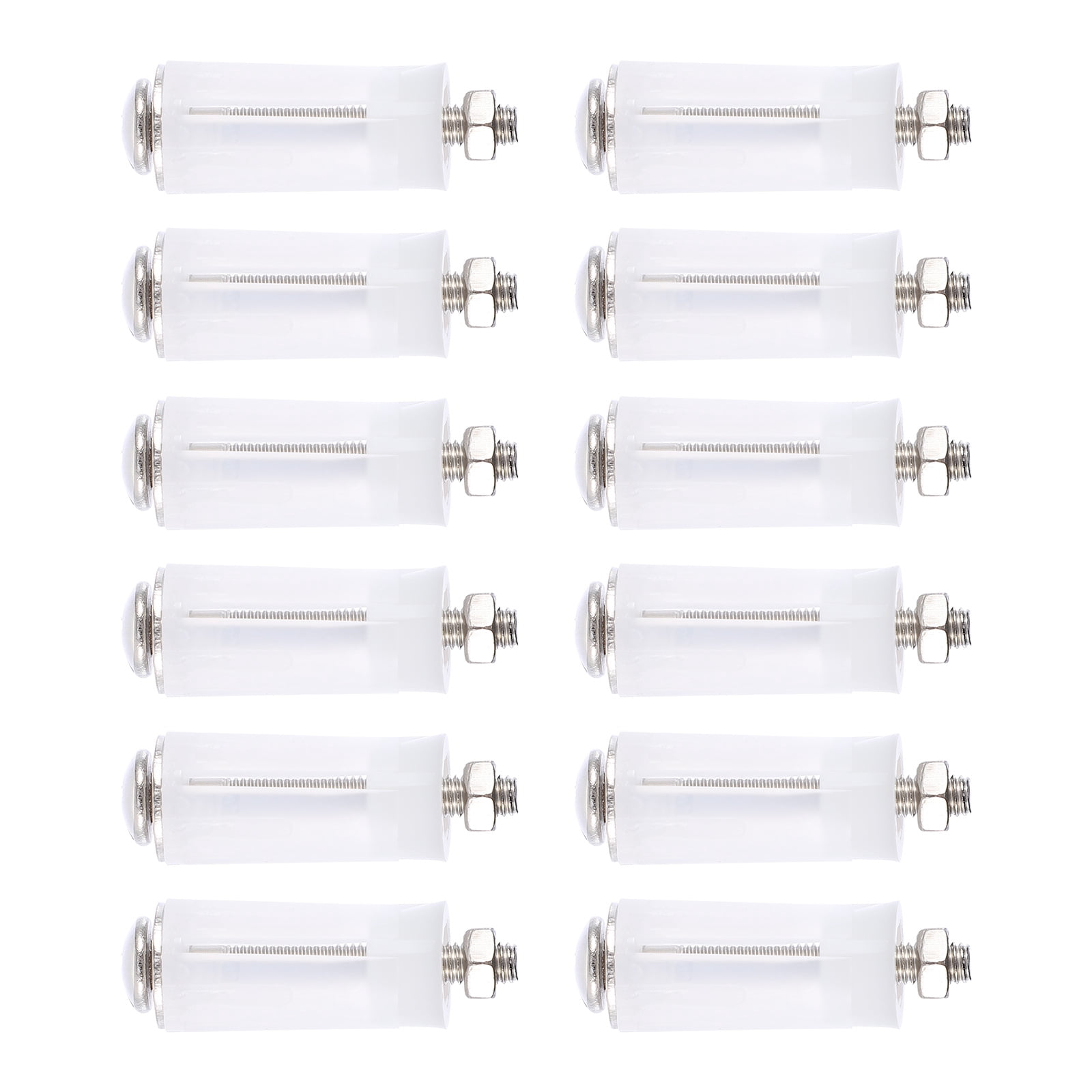 Toilet Seat Screws for Toilet Lid 6 Pairs Strong Durable Stainless ...
