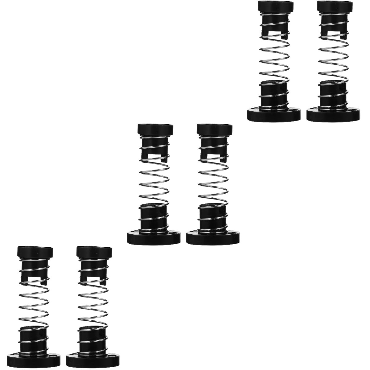 Raindrops 6 Pcs 3D Printer Anti Backlash Threaded Rod Gap Spring CNC ...