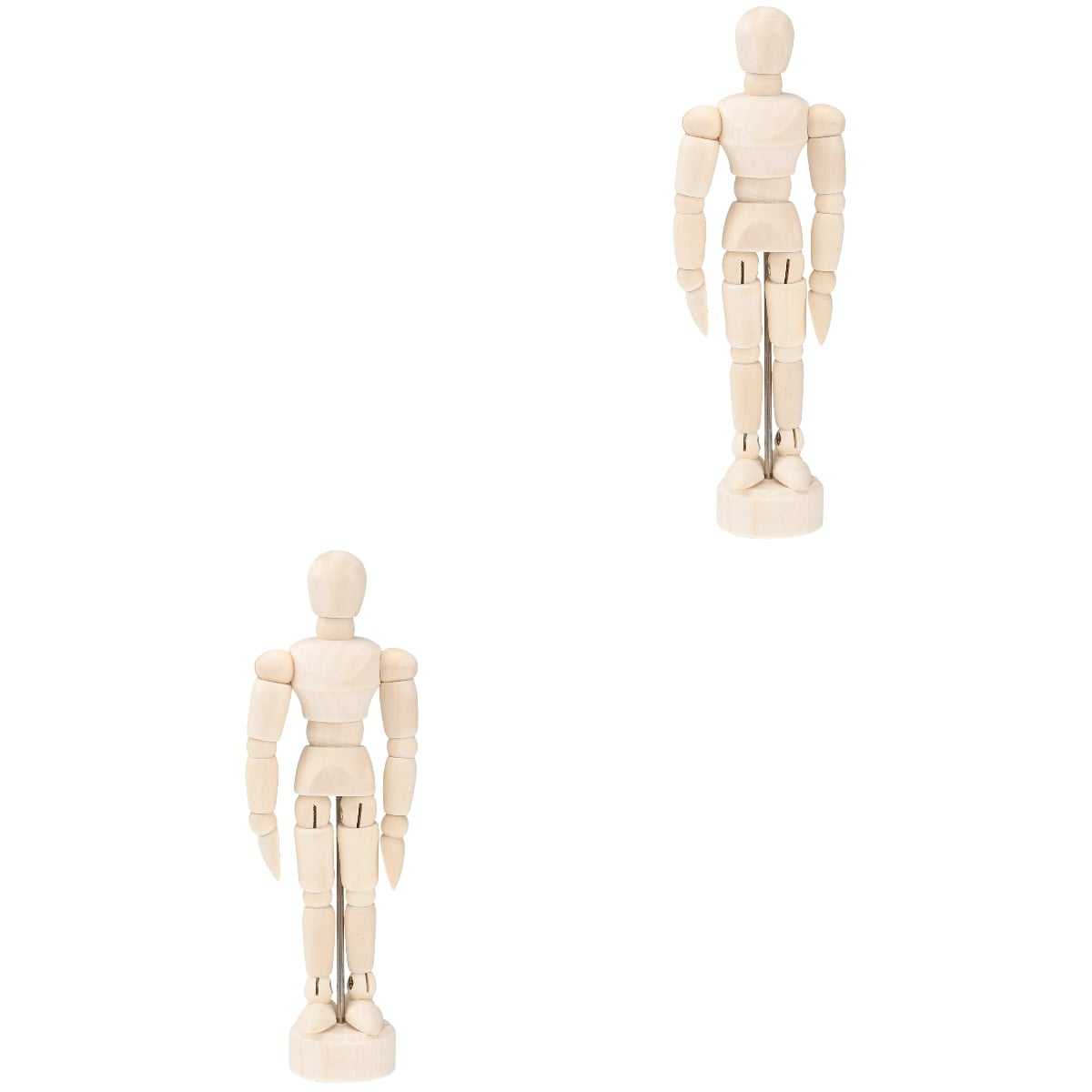 Raindrops 6 Pcs Artists Wooden Manikin Jointed Mannequin Articulated ...