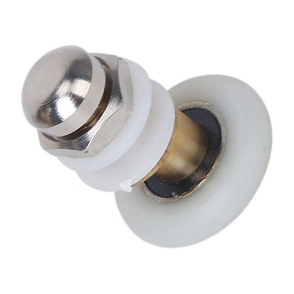 Raindrops 6 Pcs Bathroom Pulley Shower Cabin Wheels Shower Wheels ...
