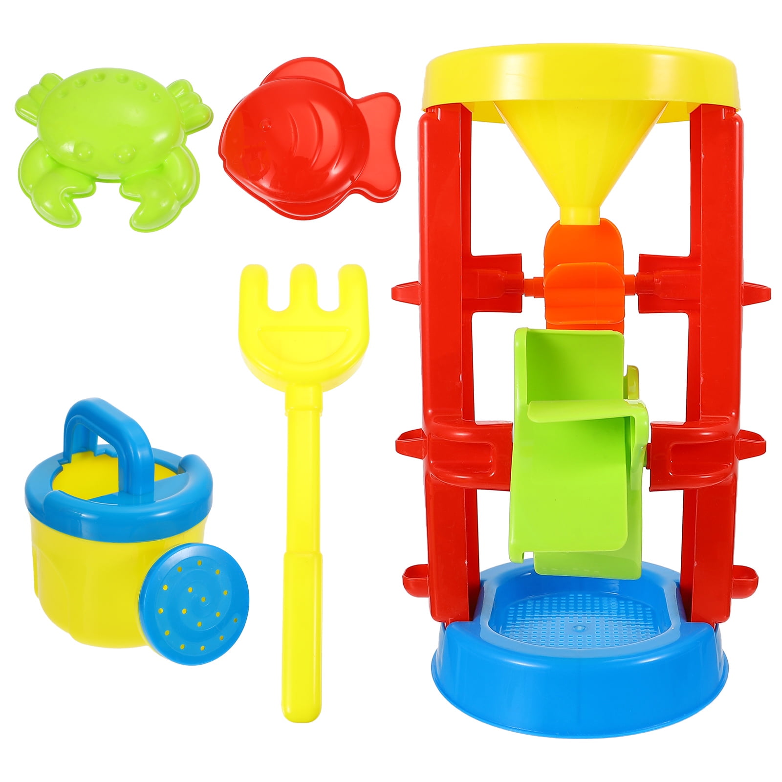 Raindrops 6 Pcs Beach Toy Sand Digging Play Set Educational Toys ...