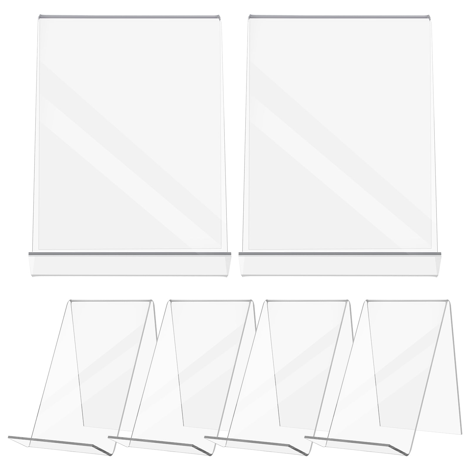 Raindrops Clear Acrylic Book Stands, Modern Design Document Rack ...