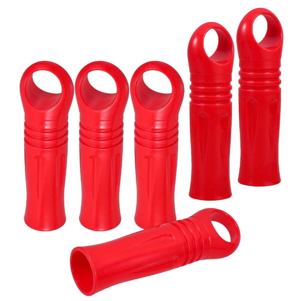 Raindrops Red Plastic Mop Handle End Cap for Home Easy Installation ...