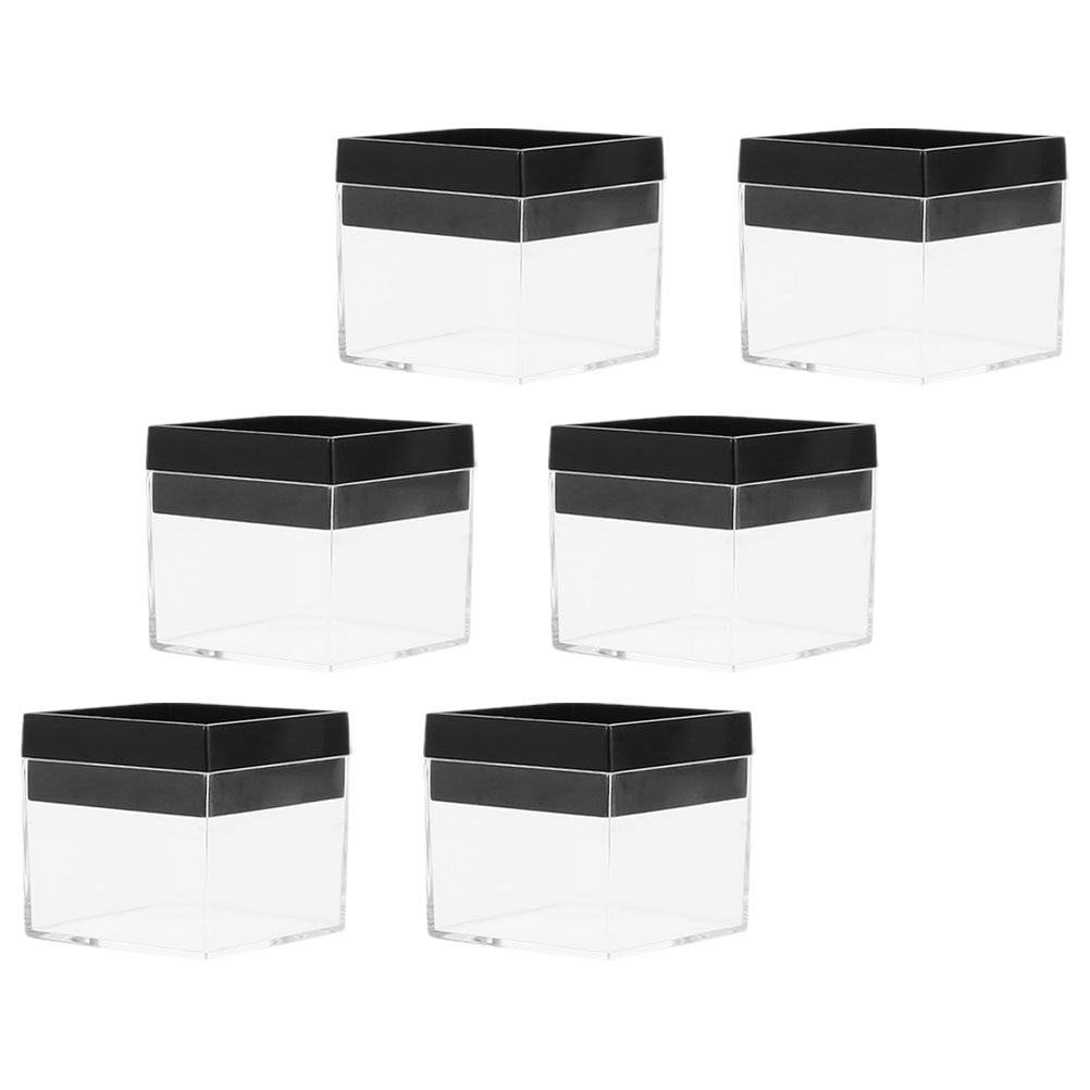 Raindrops 6 Pcs Cube Favor Boxes Mineral Standard Box 4.24X4.20X3.30CM ...
