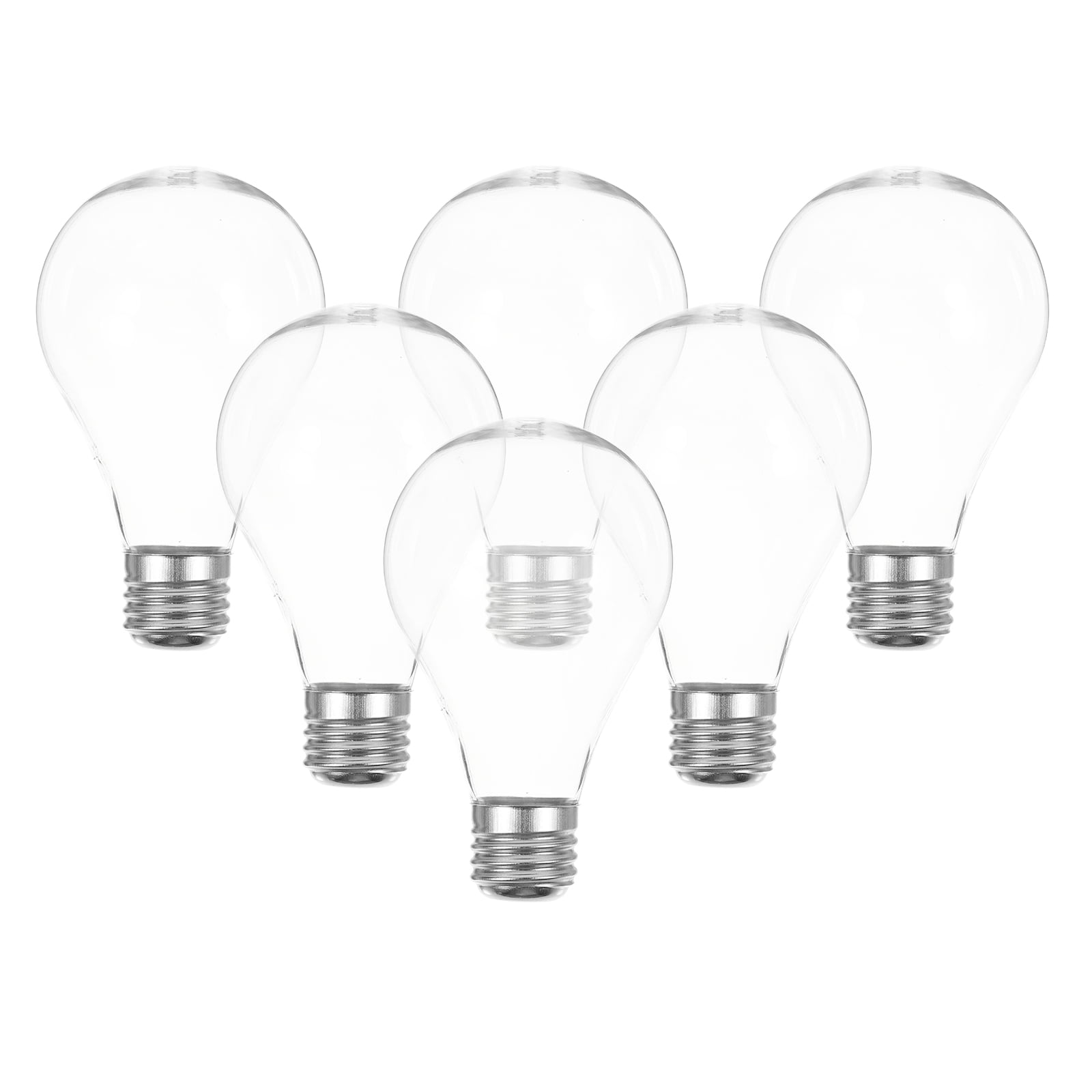 Raindrops Plastic Light Bulb for Home Decor Item 6Pcs 4.3X2.8X2.8in ...