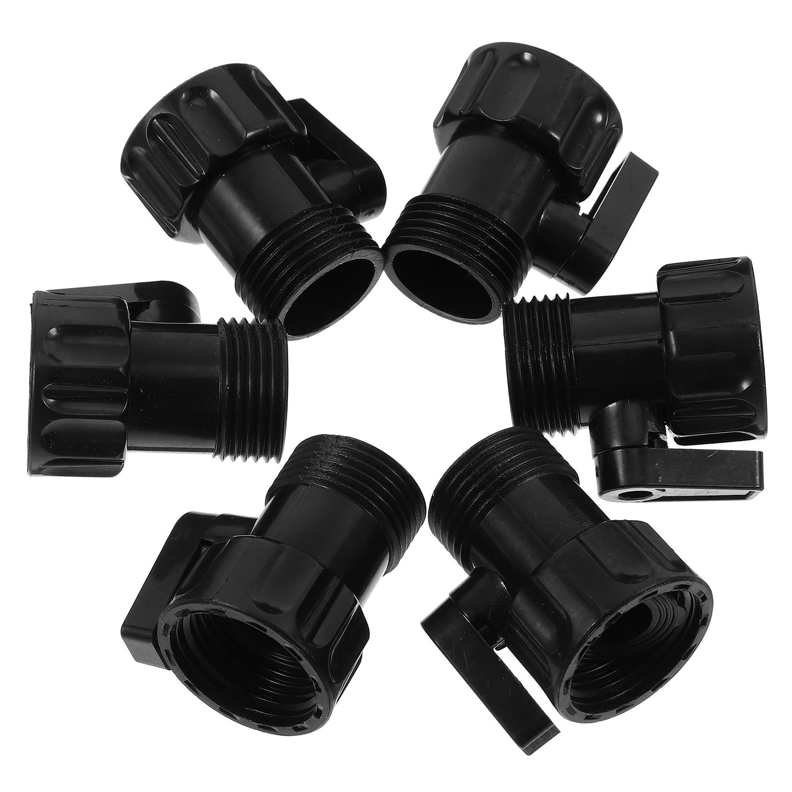 Raindrops 6 Pcs Garden Hose Cut off Valve Repair Fittings Outdoor ...