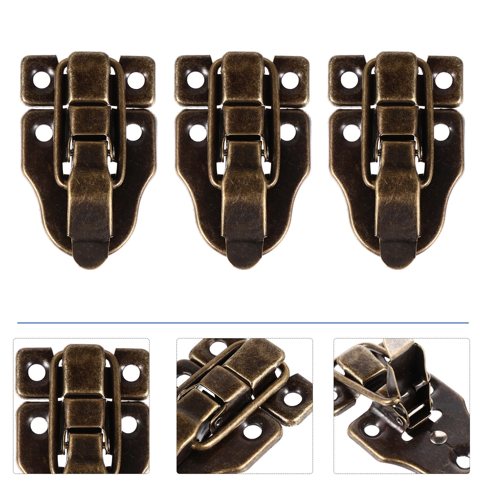 Raindrops Small Hinges For Wooden Box Iron Classic Design For Suitcases ...