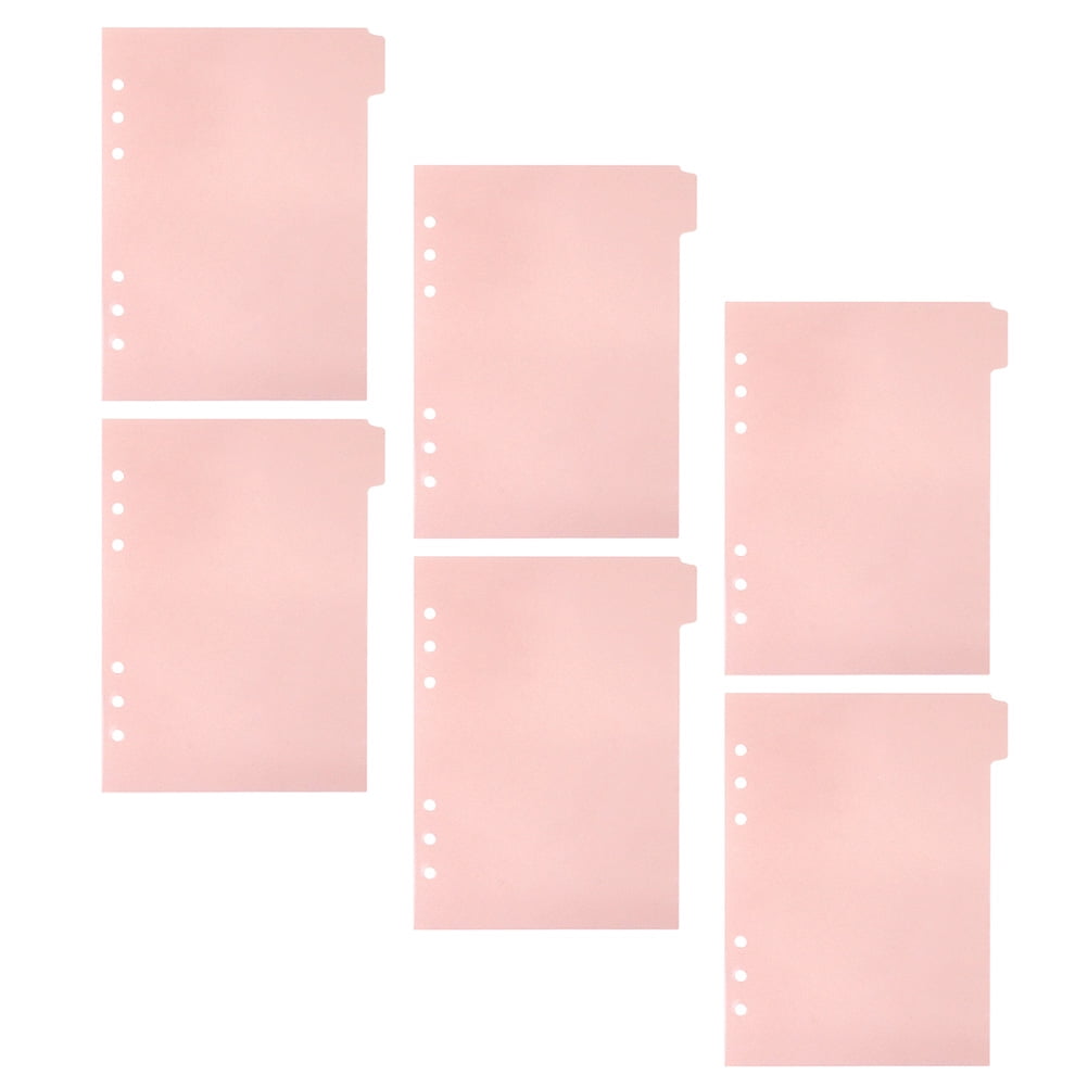 Raindrops 6 Pcs Partition Baffle Index Dividers Writable Tabs - Walmart.com