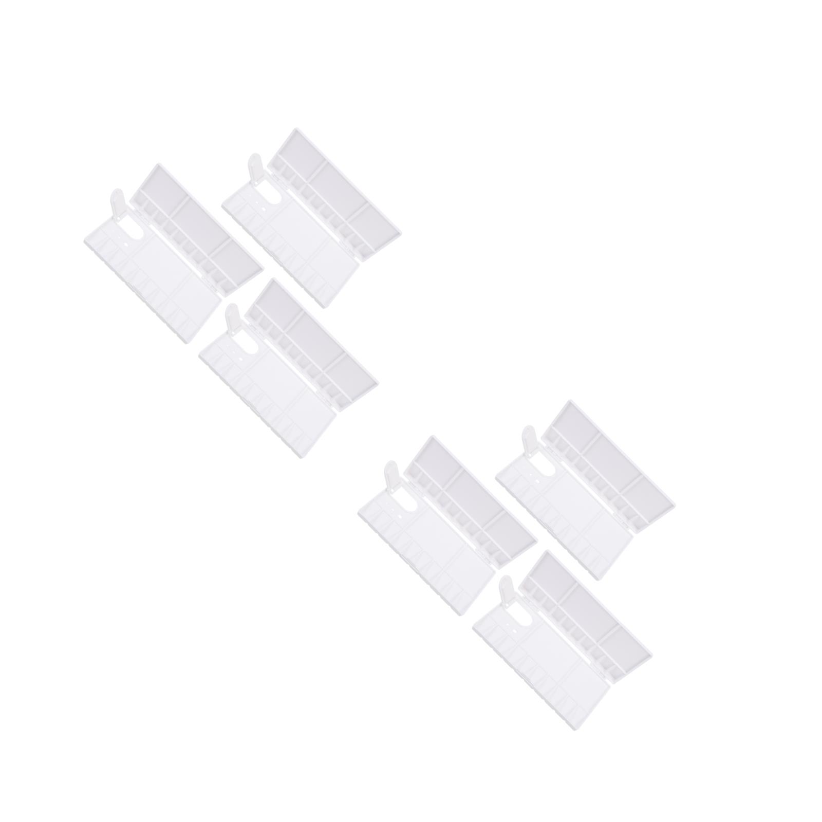 Raindrops 6 Pcs Pigment Mixing Trays Pigment Storage Box Watercolor ...