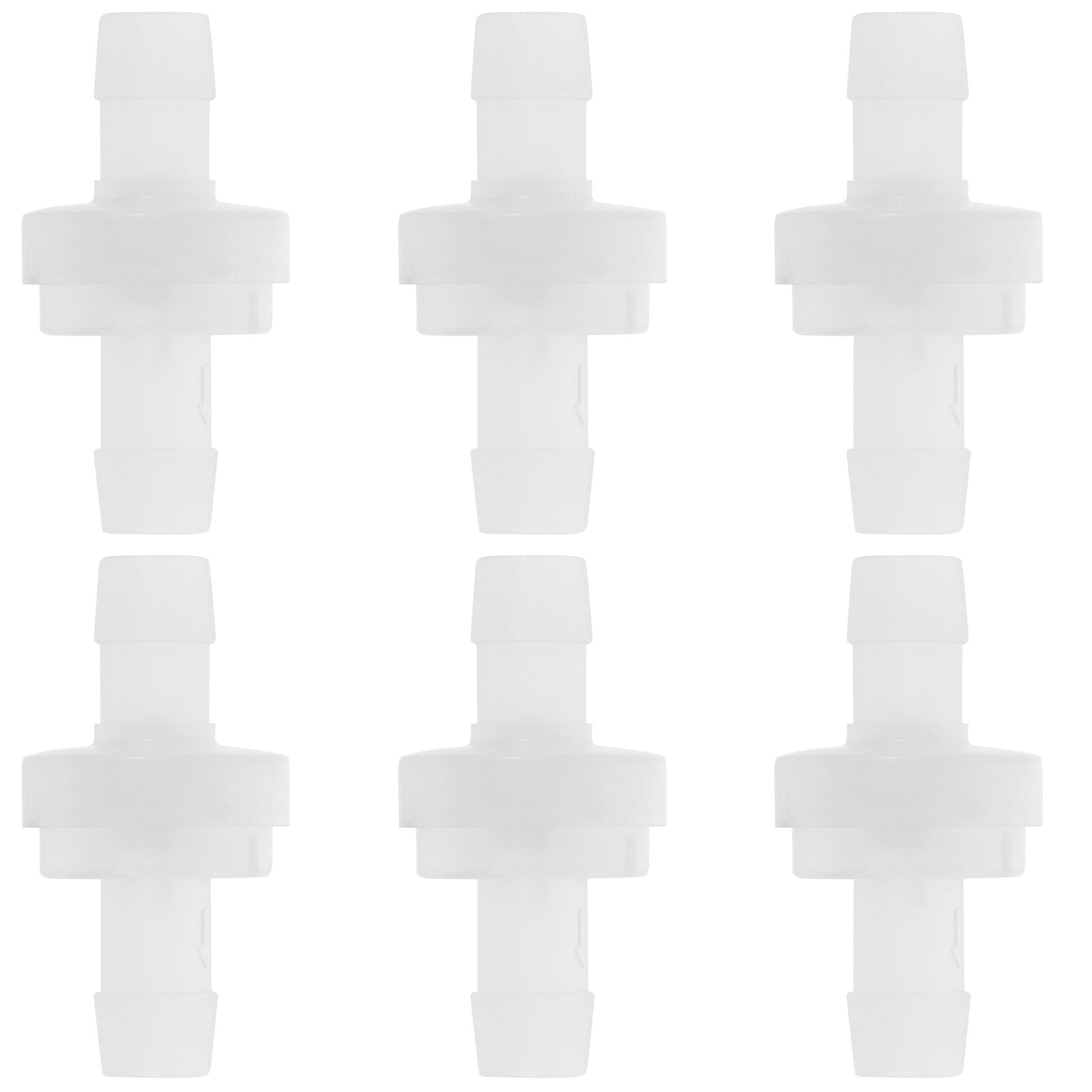 Raindrops 6 Pcs Pin Oxygen Pump Stop Valve One Way Check Valves Fish ...