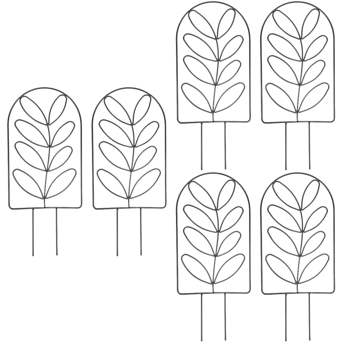 Raindrops 6 Pcs Plant Climbing Racks Creative Garden Trellis Climbing ...