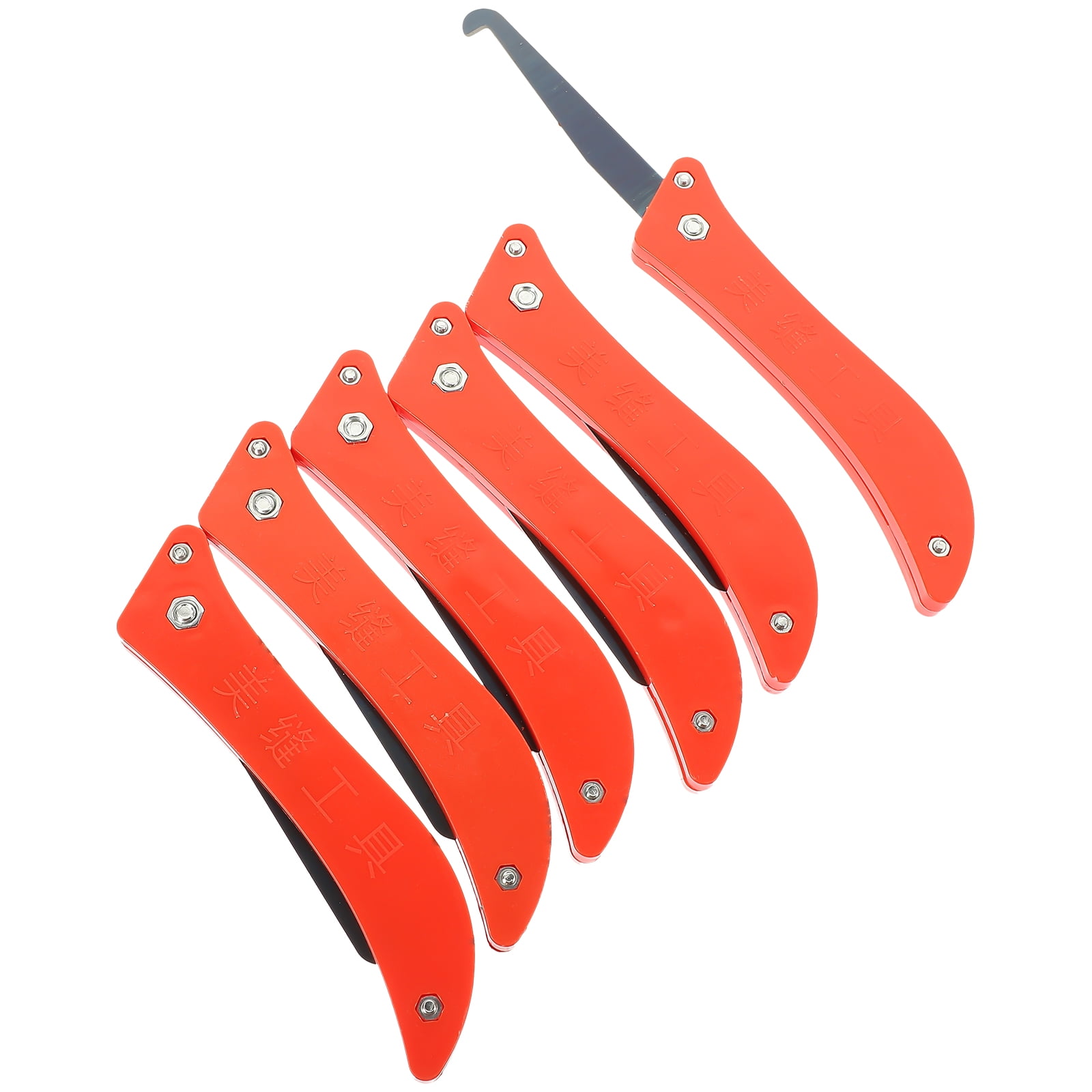 Raindrops 6 Pcs Pointing Knife Grout Bathroom Tile Scraper - Walmart.com
